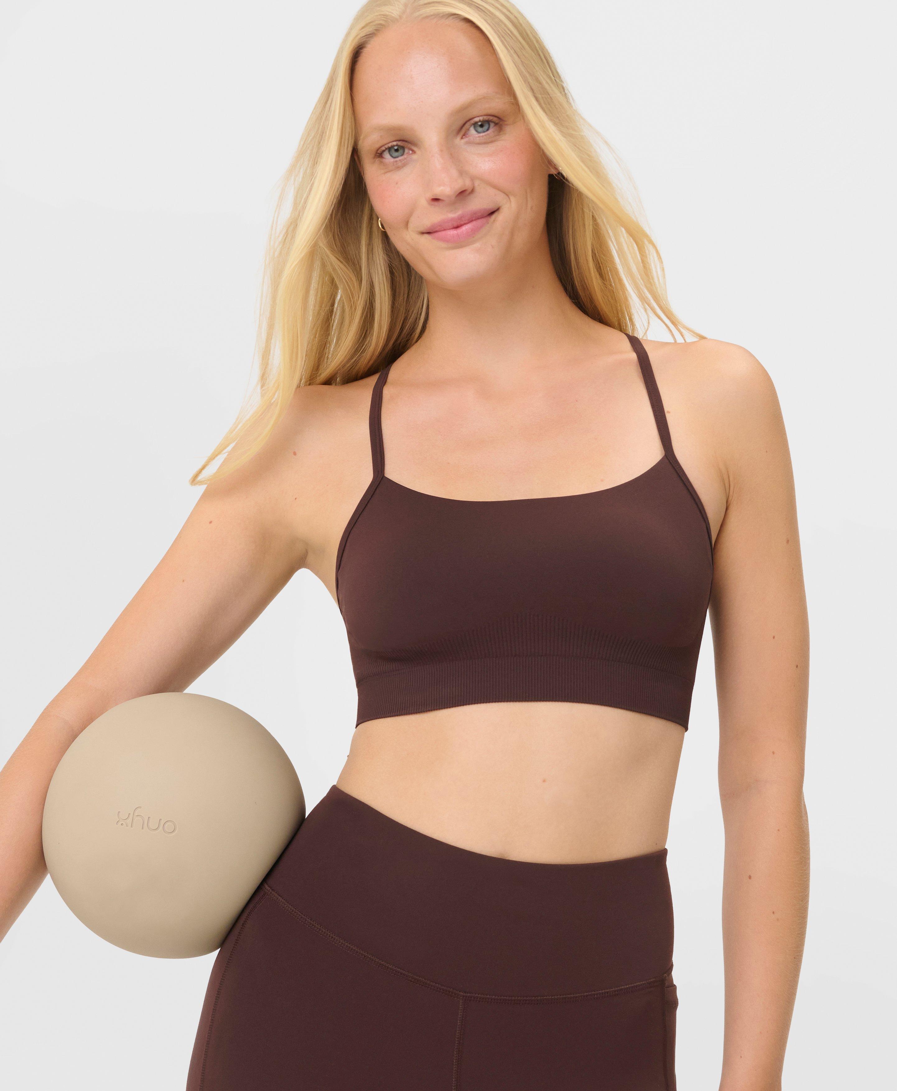 Spirit Restored Yoga Bra - Sable Brown | Women's Sports Bras | Sweaty Betty