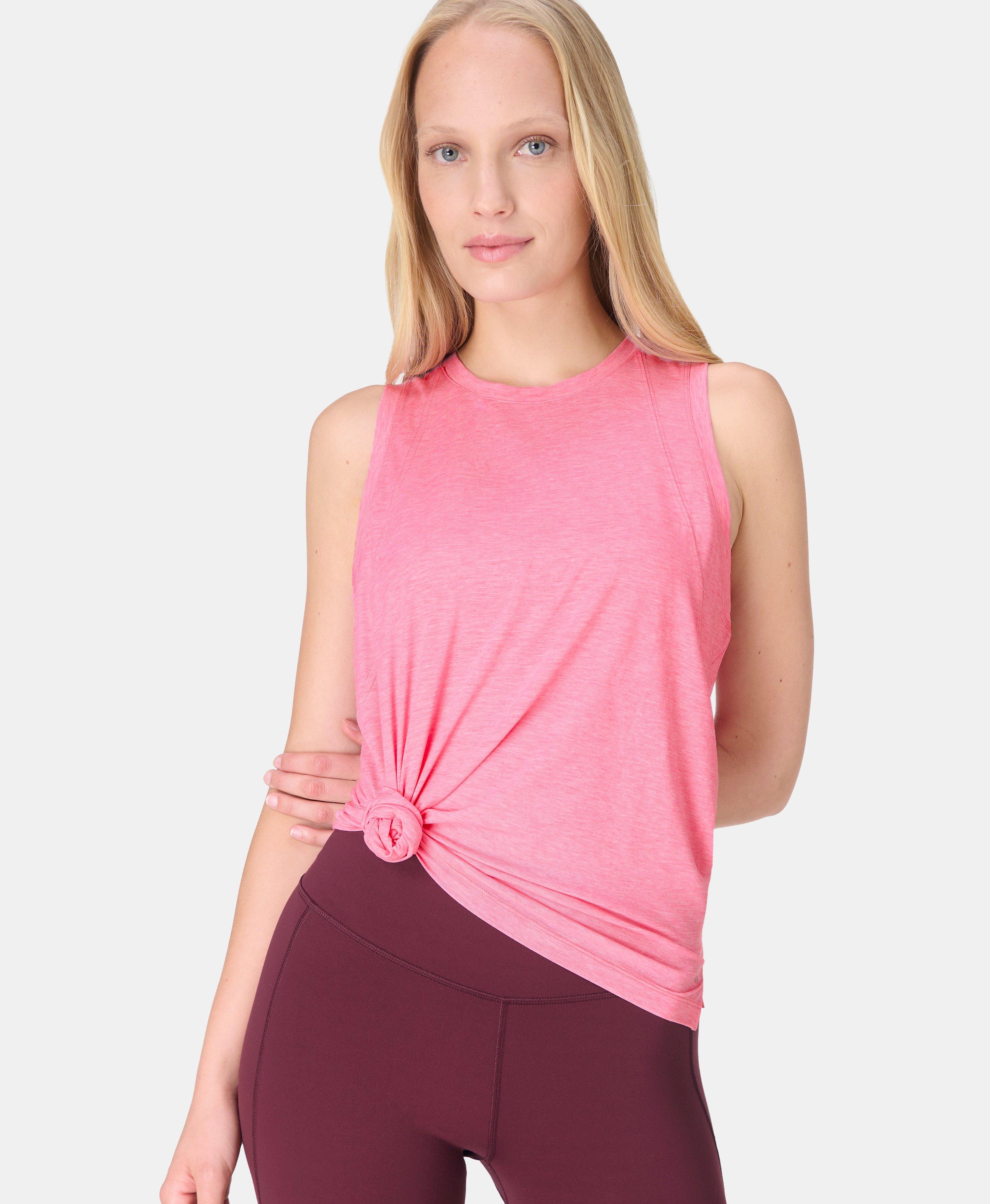 Soft Flow Studio Vest - Lollipop Pink | Sweaty Betty