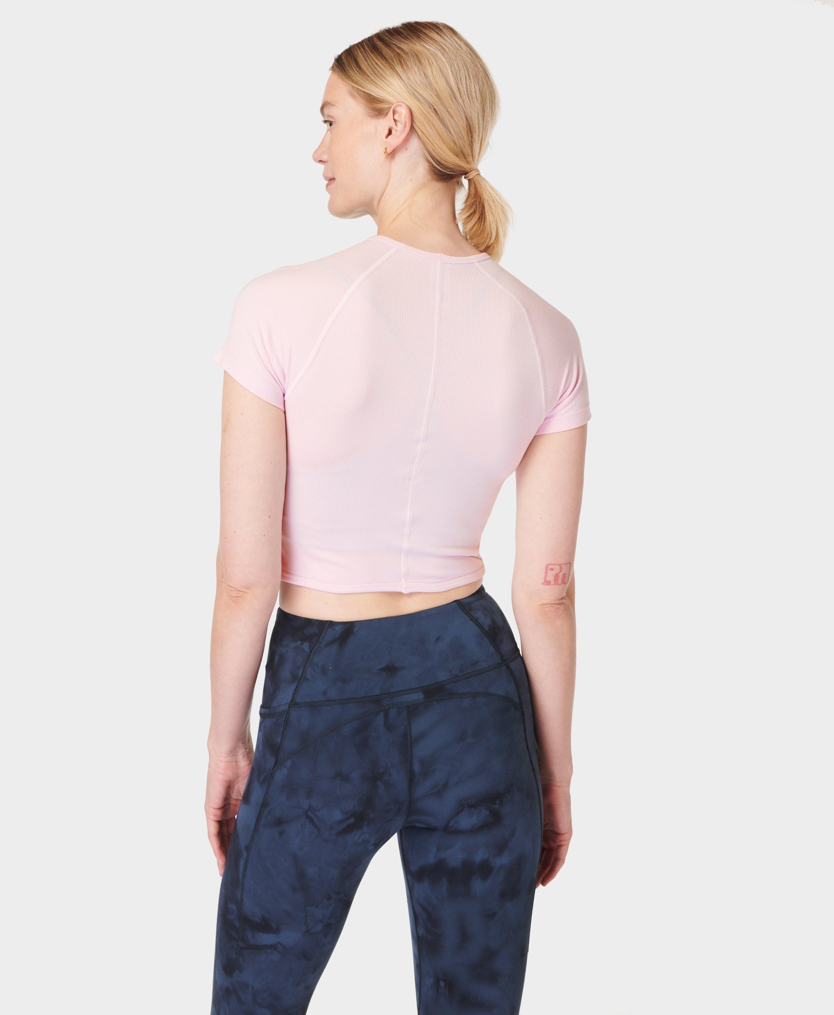 Sweaty Betty Mindful Flex Seamless Wrap T-Shirt | King's Cross