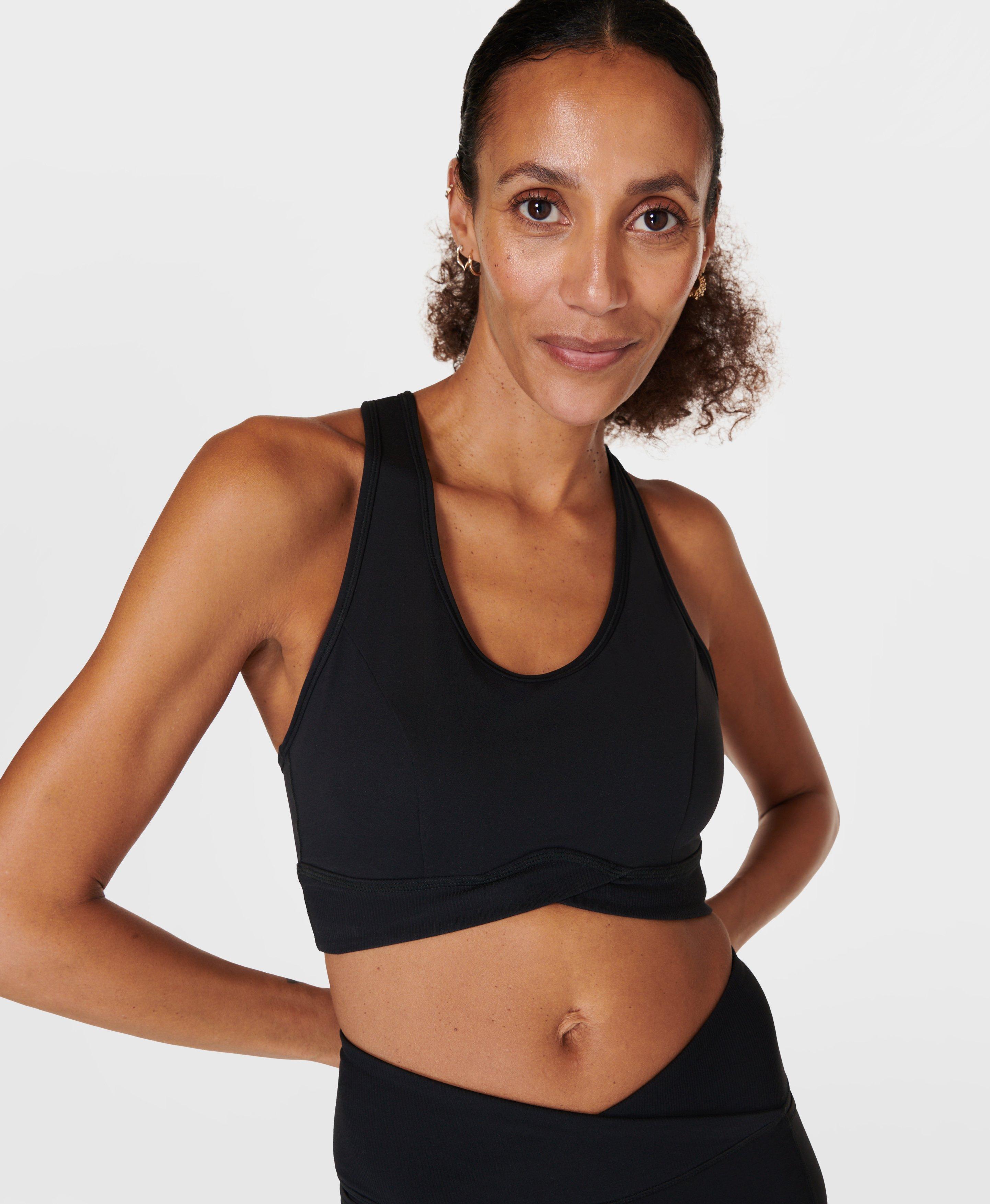 Sweaty Betty Super Soft Ultra-Lite Wrap Bra | King's Cross