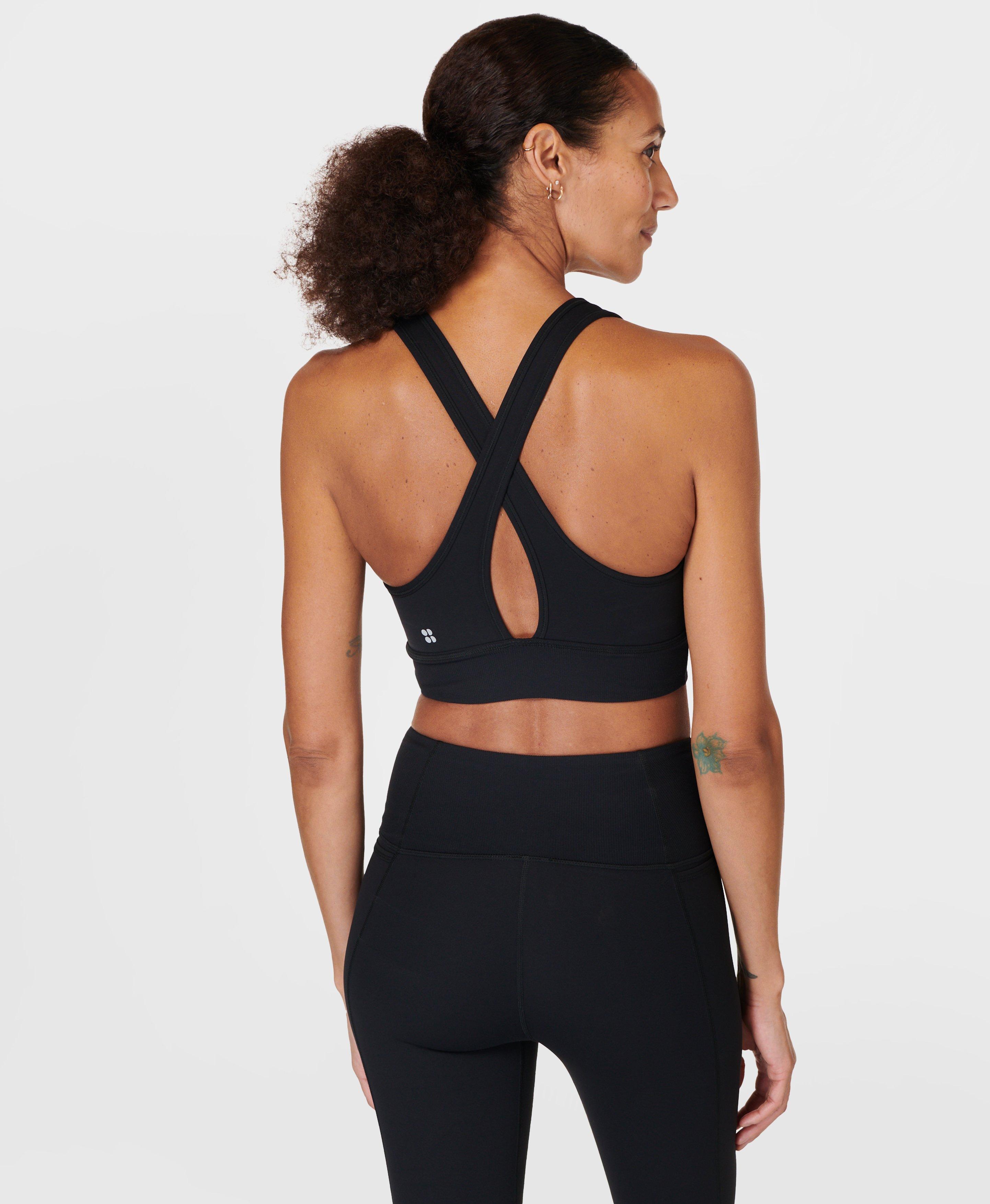 Sweaty Betty Super Soft Ultra-Lite Wrap Bra | King's Cross