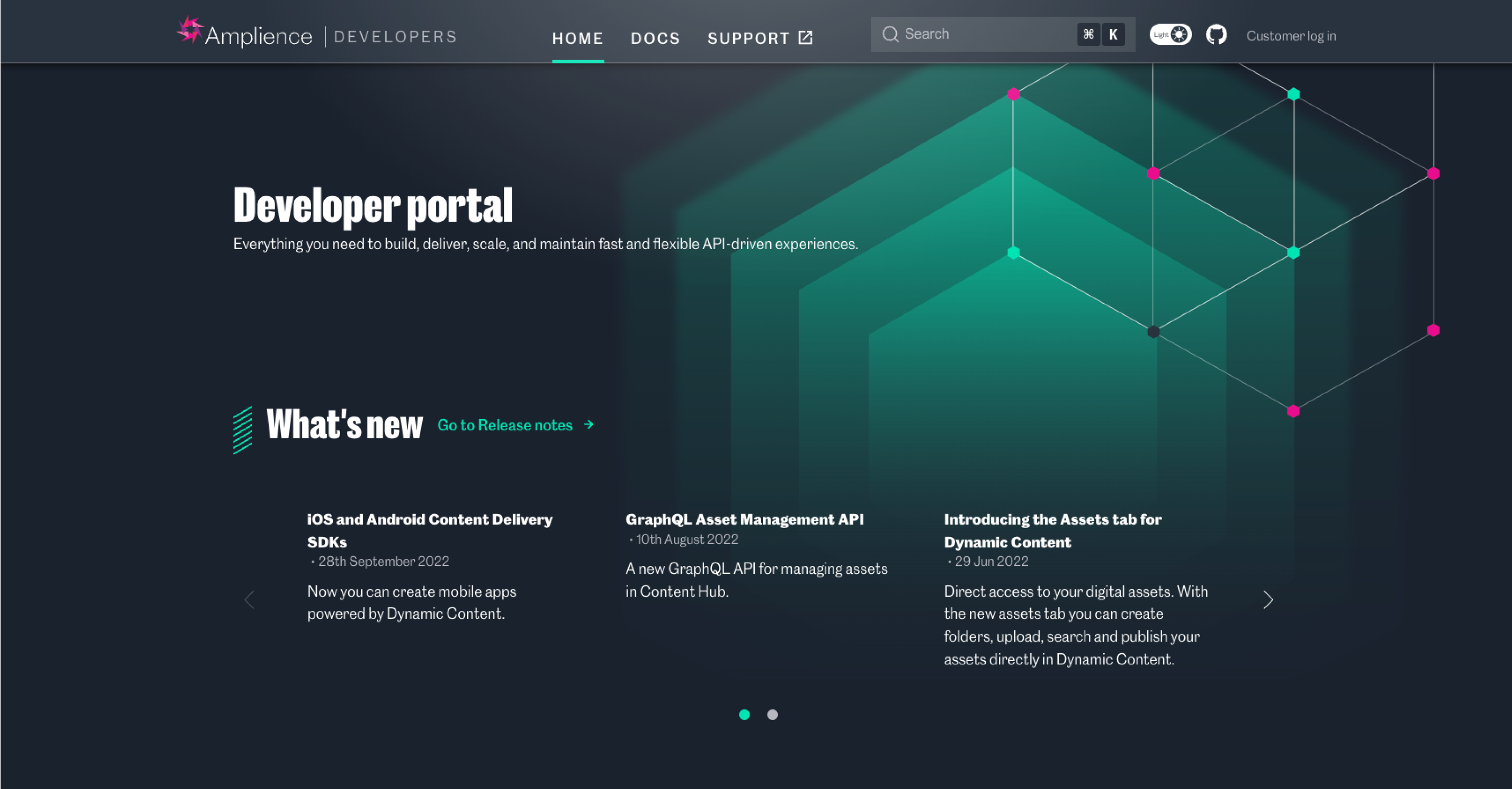 Introducing Our Developer Portal Introducing Our Developer Portal