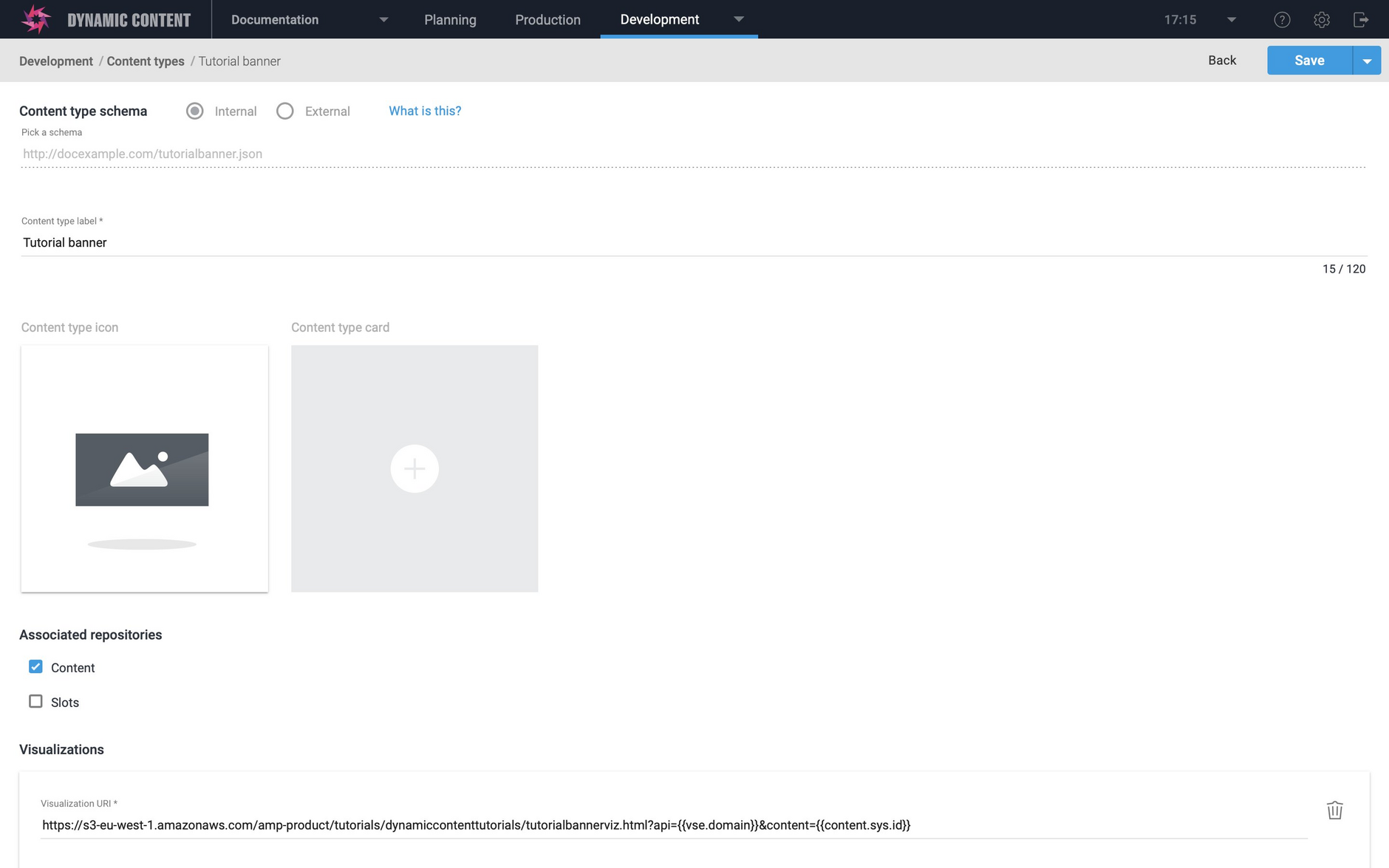 Working with content types | Amplience Developer Portal