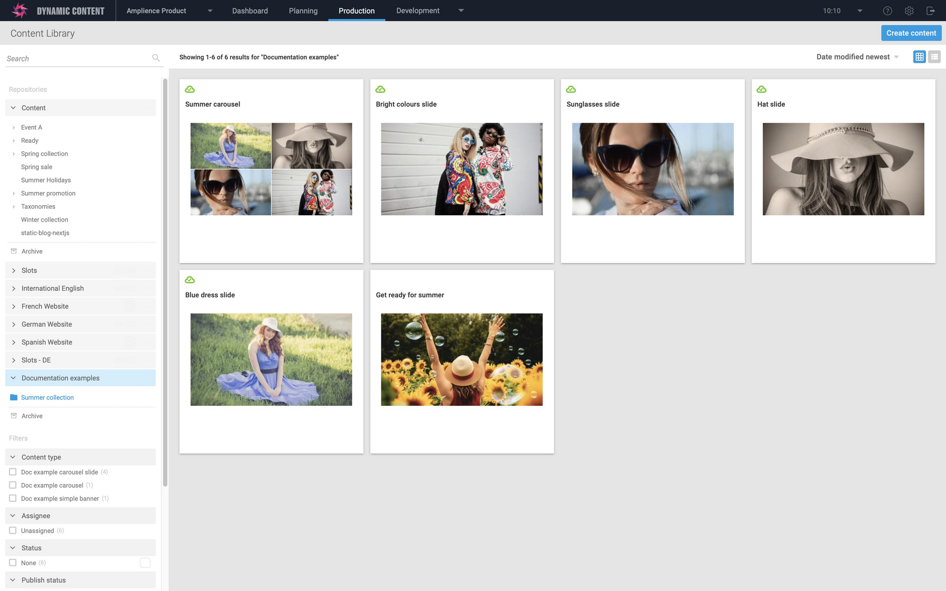 Dynamic Content CLI tool | Amplience Developer Portal