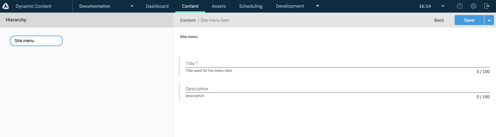 Working with hierarchies | Amplience Developer Portal