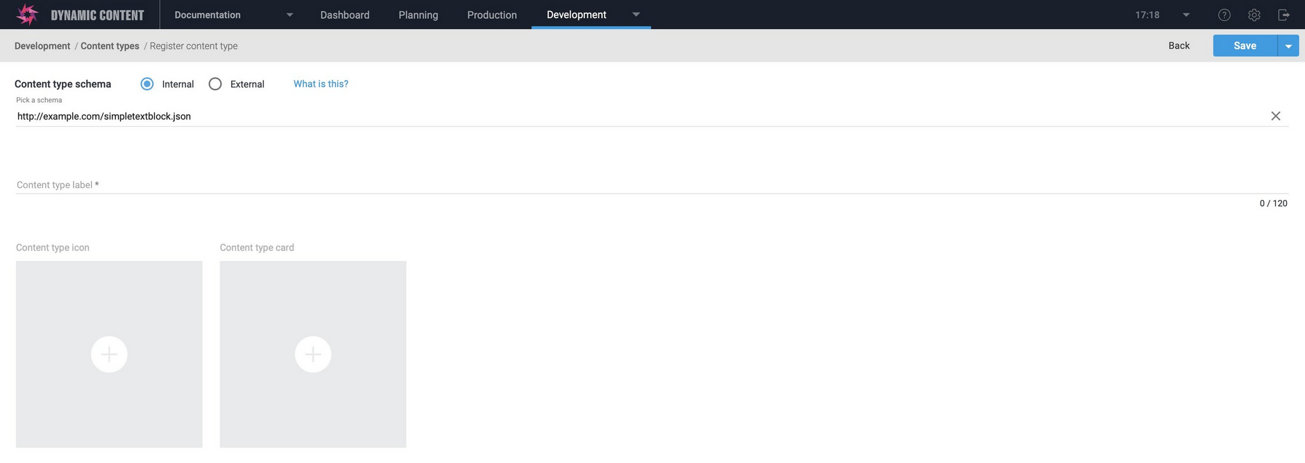 Working with content types | Amplience Developer Portal
