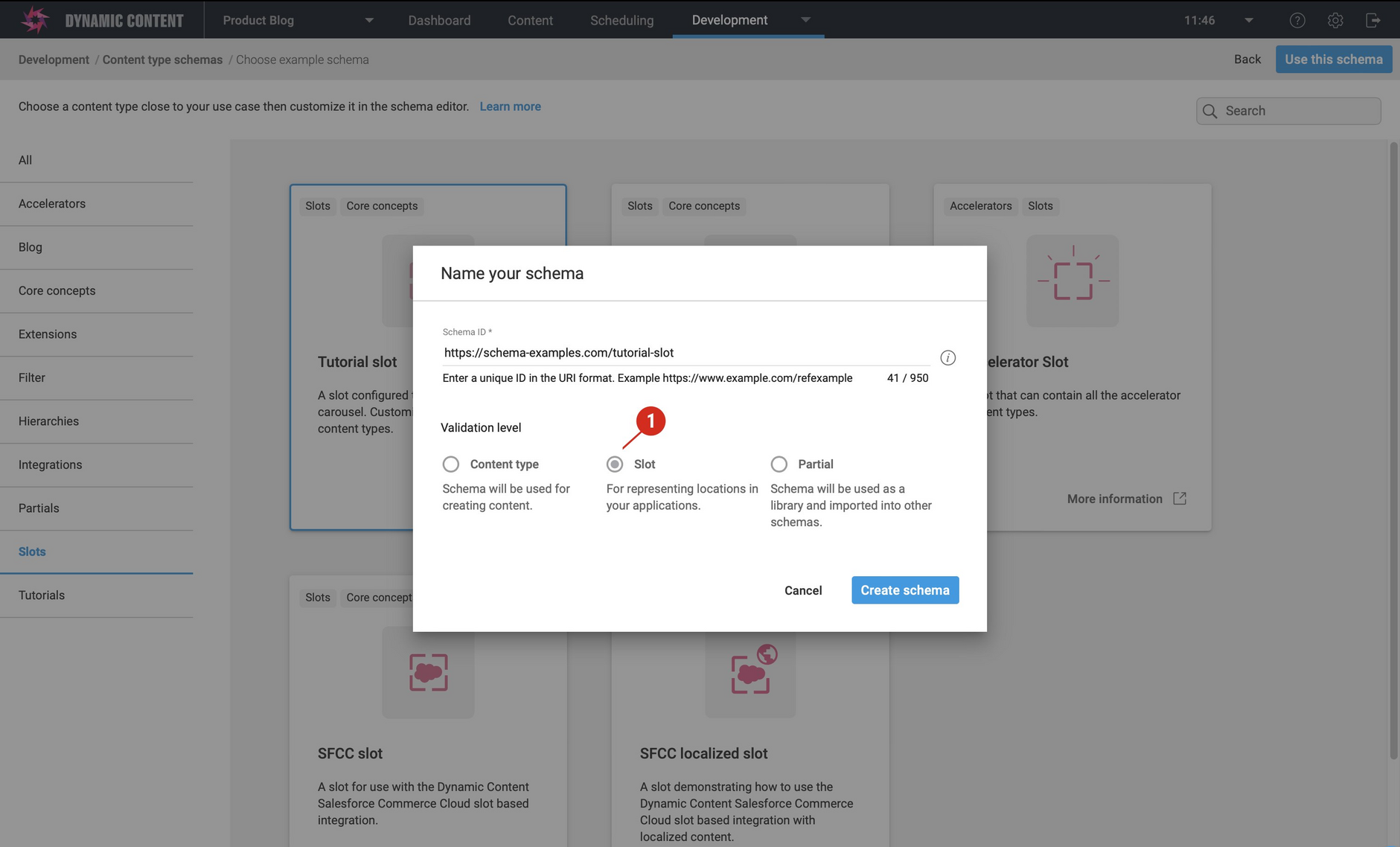 Slots | Amplience Developer Portal