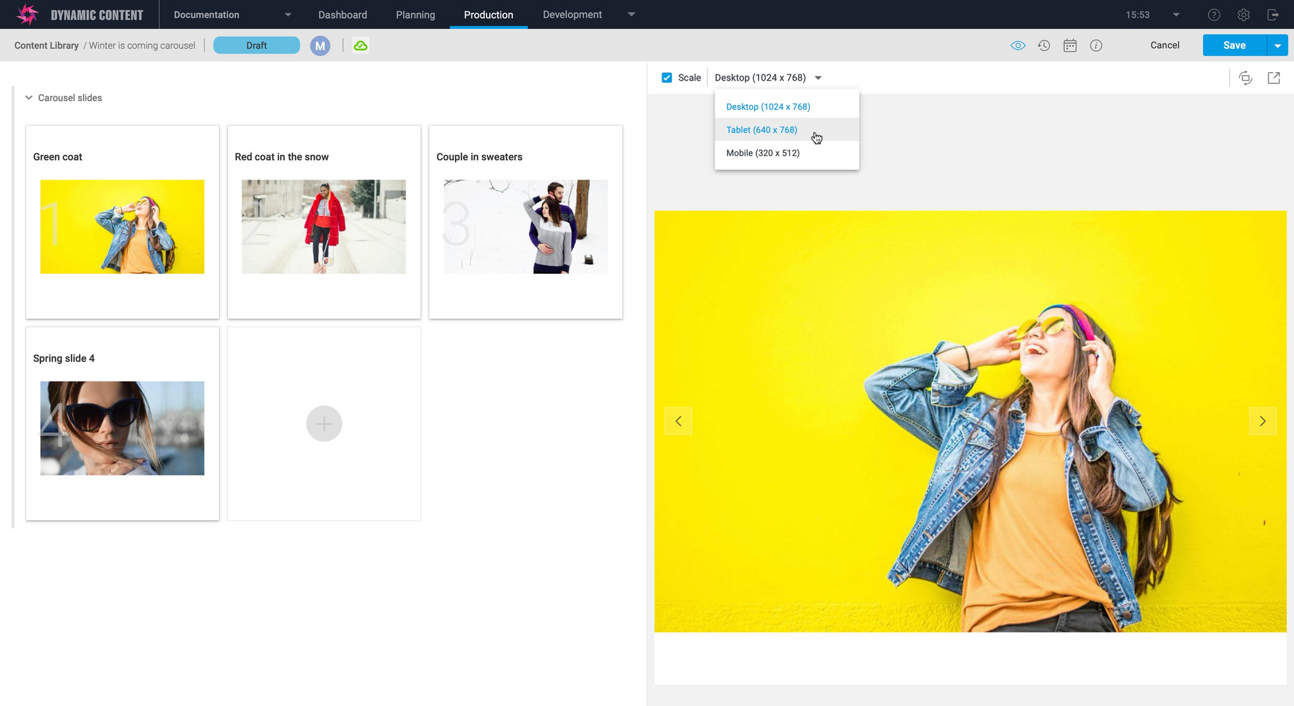 Developing visualizations | Amplience Developer Portal