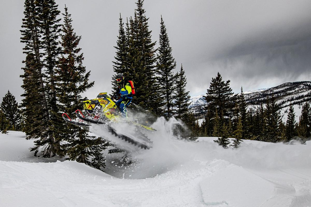 Backcountry Sled Tricks 101 How to Throw a Snowmobile Jump