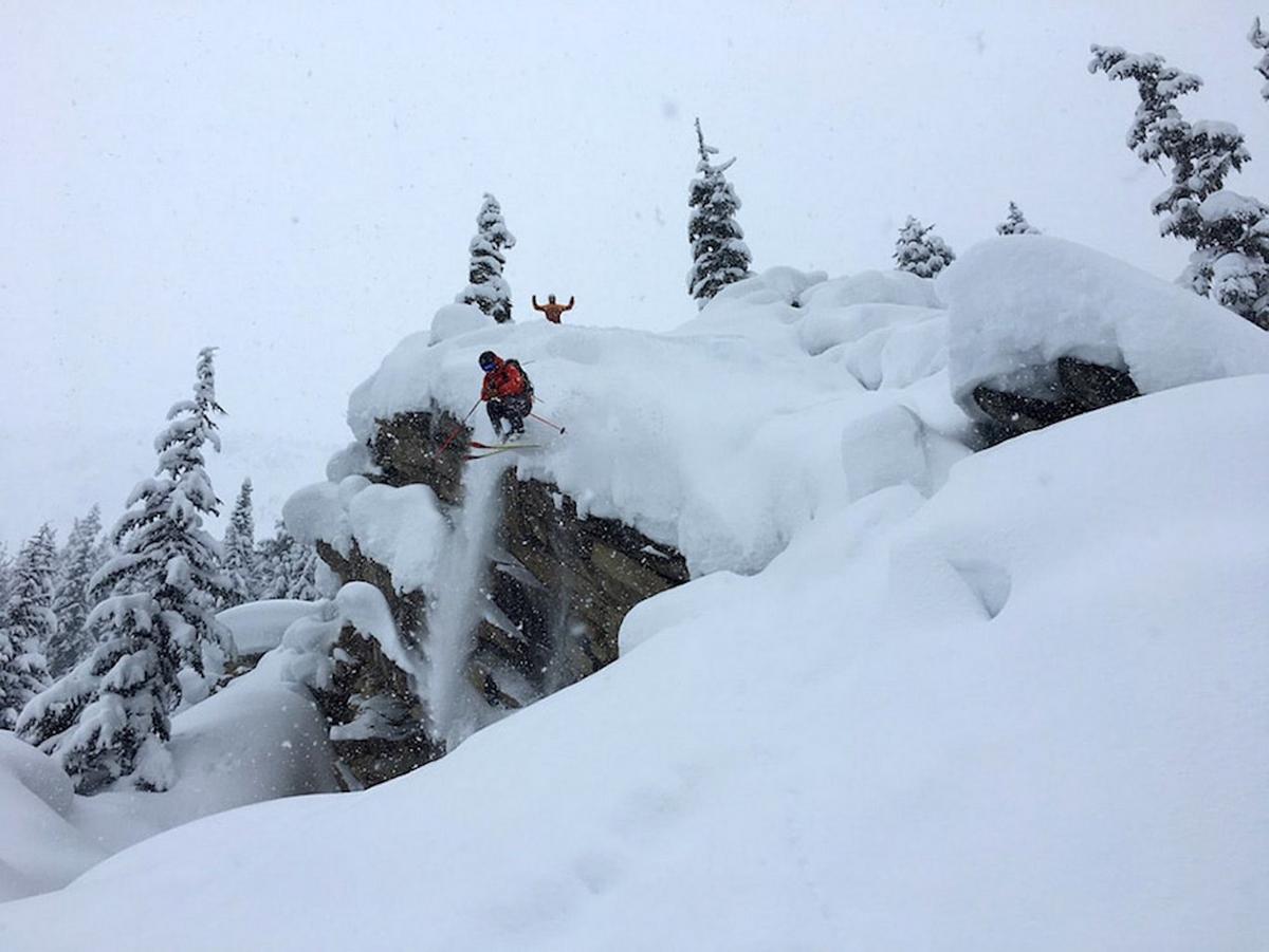 Backcountry Ski Tricks 101 How to Ski Pillow Lines