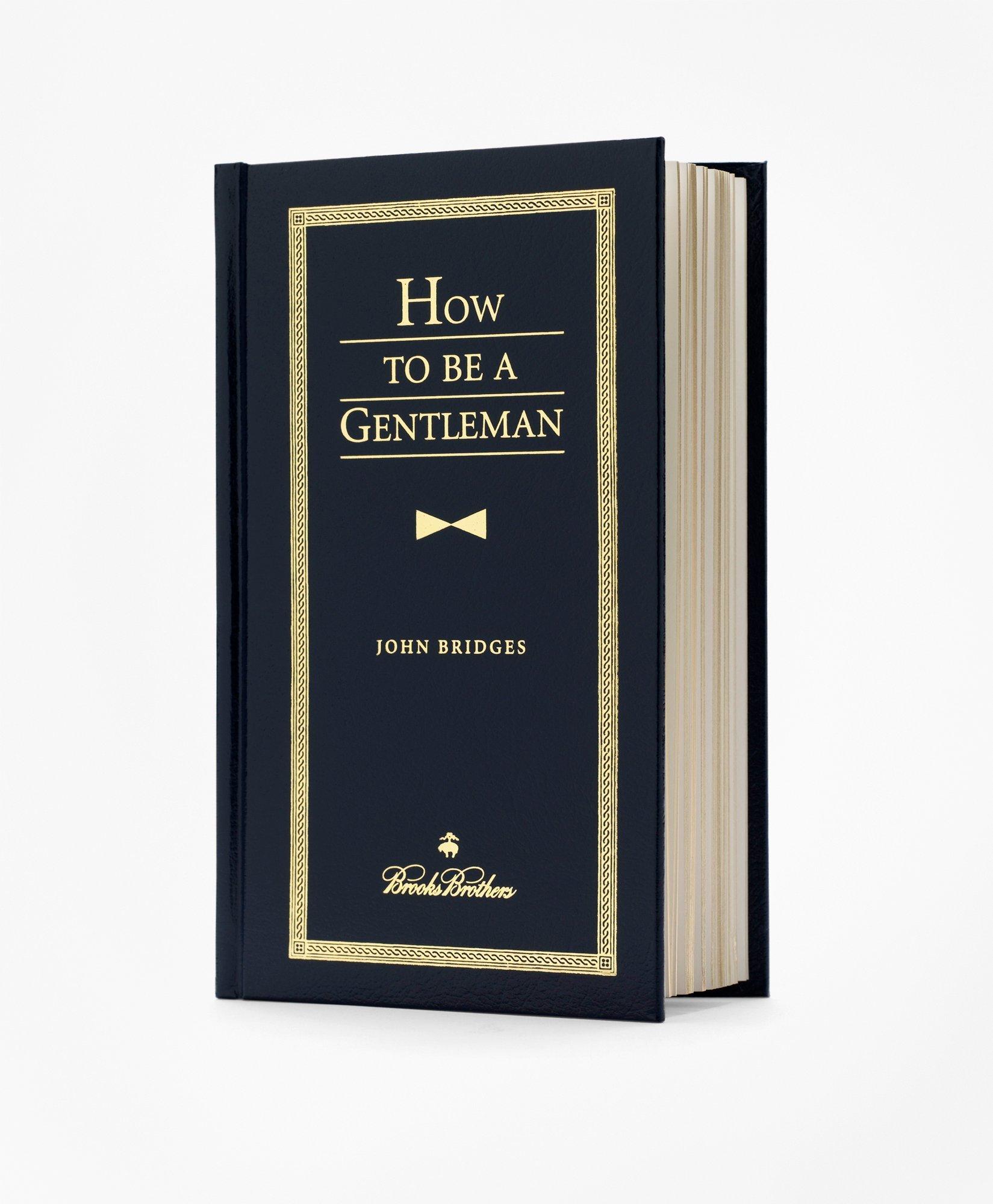 How To Be A Gentleman Book | Brooks Brothers