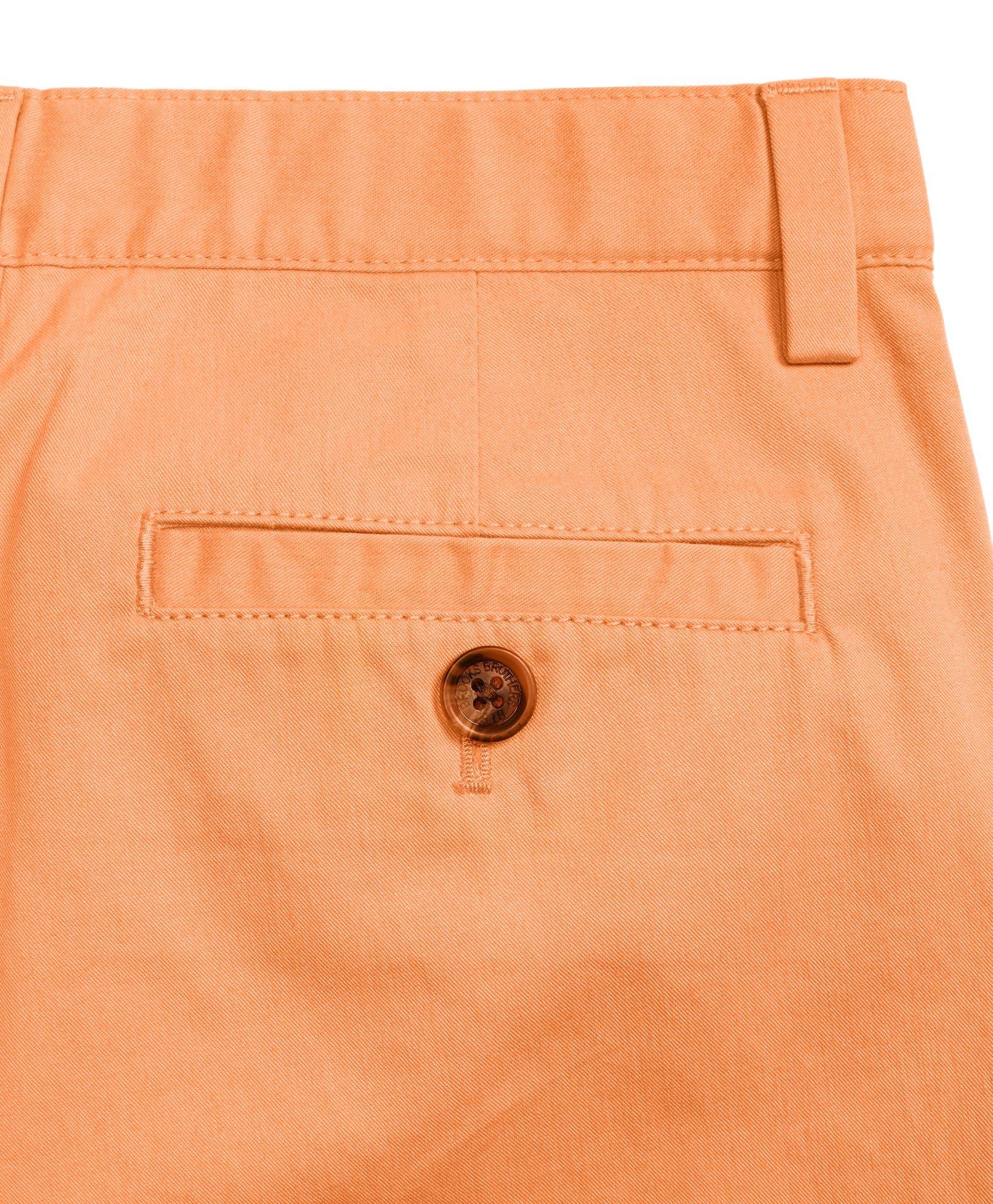Boys' Orange Washed Chinos | Brooks Brothers