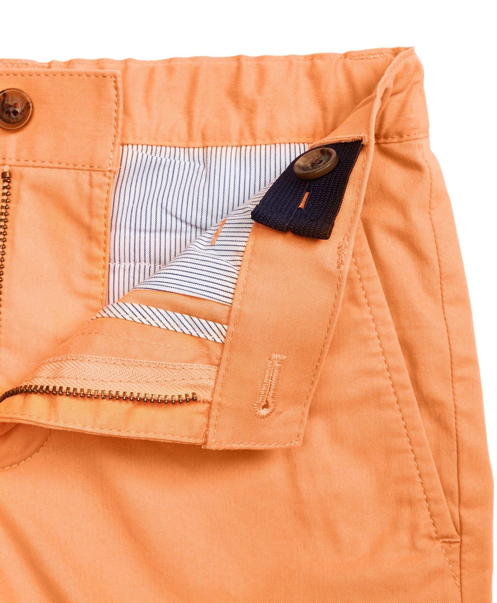 Boys' Orange Washed Chinos | Brooks Brothers