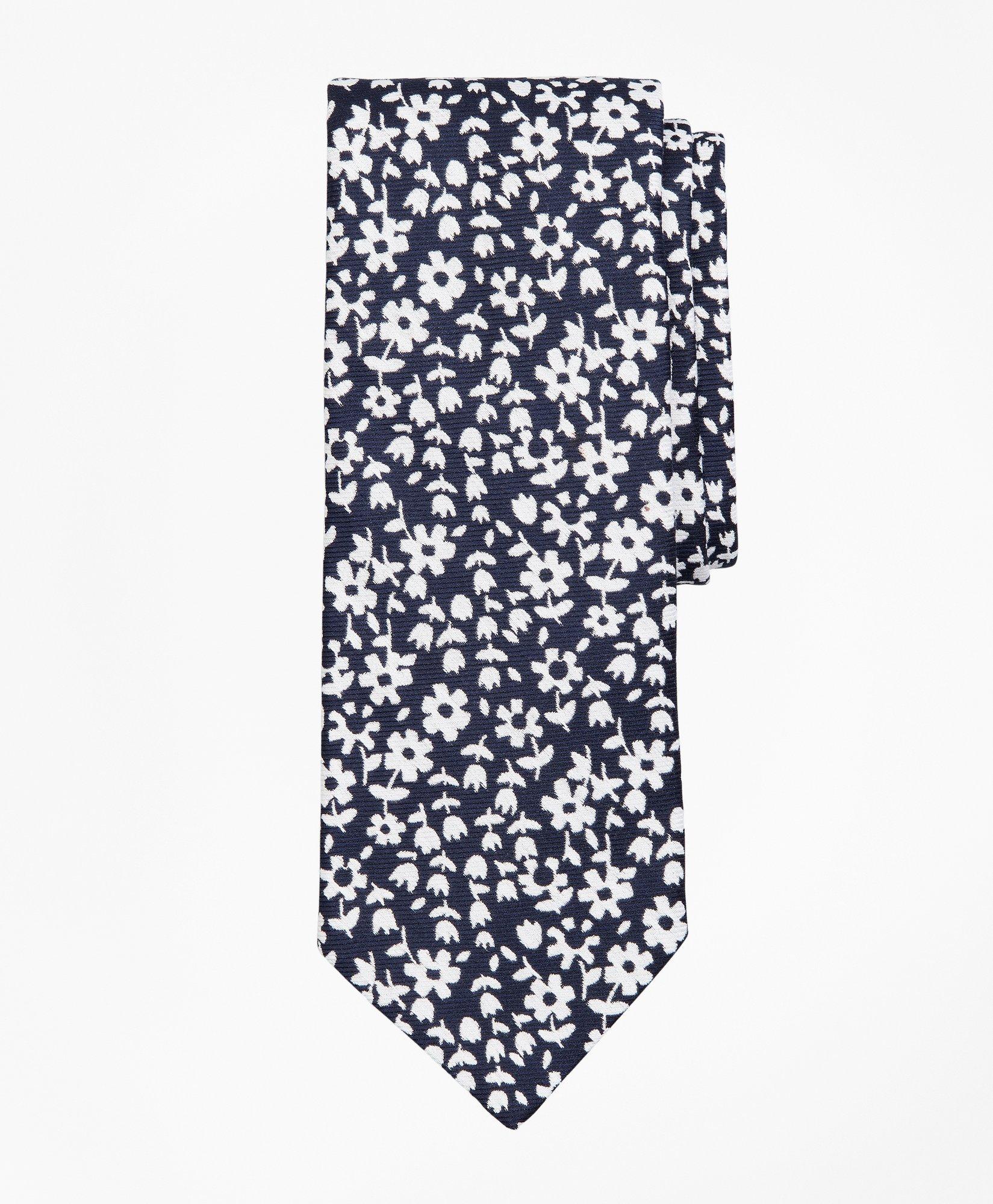 Heathered Floral Tie