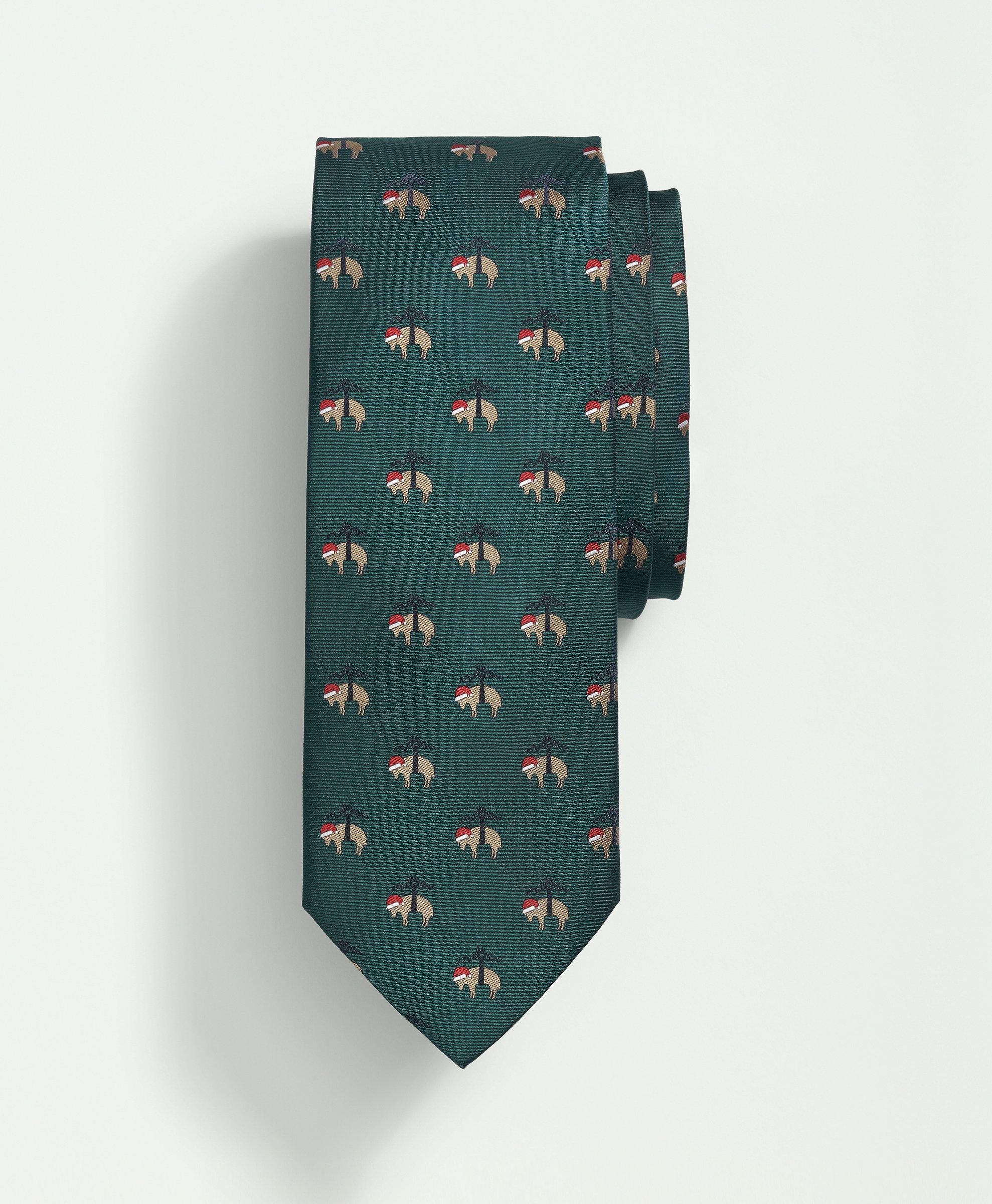 Silk Holiday Golden Fleece® Tie