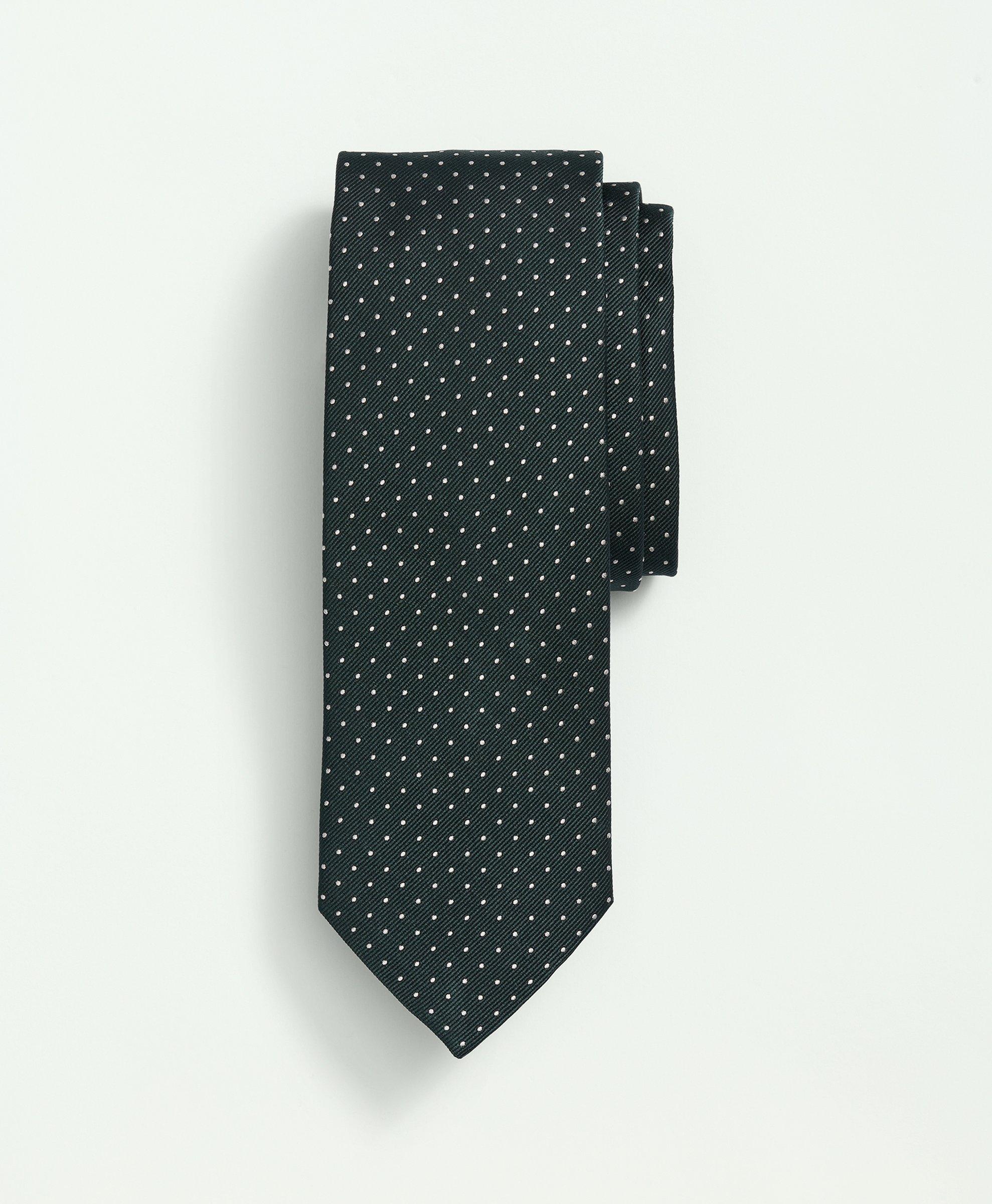 Silk Mini Dot Tie