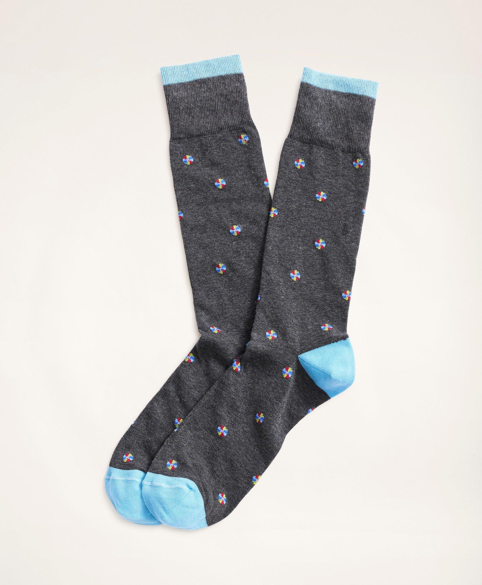 Multi-Wheel Crew Socks