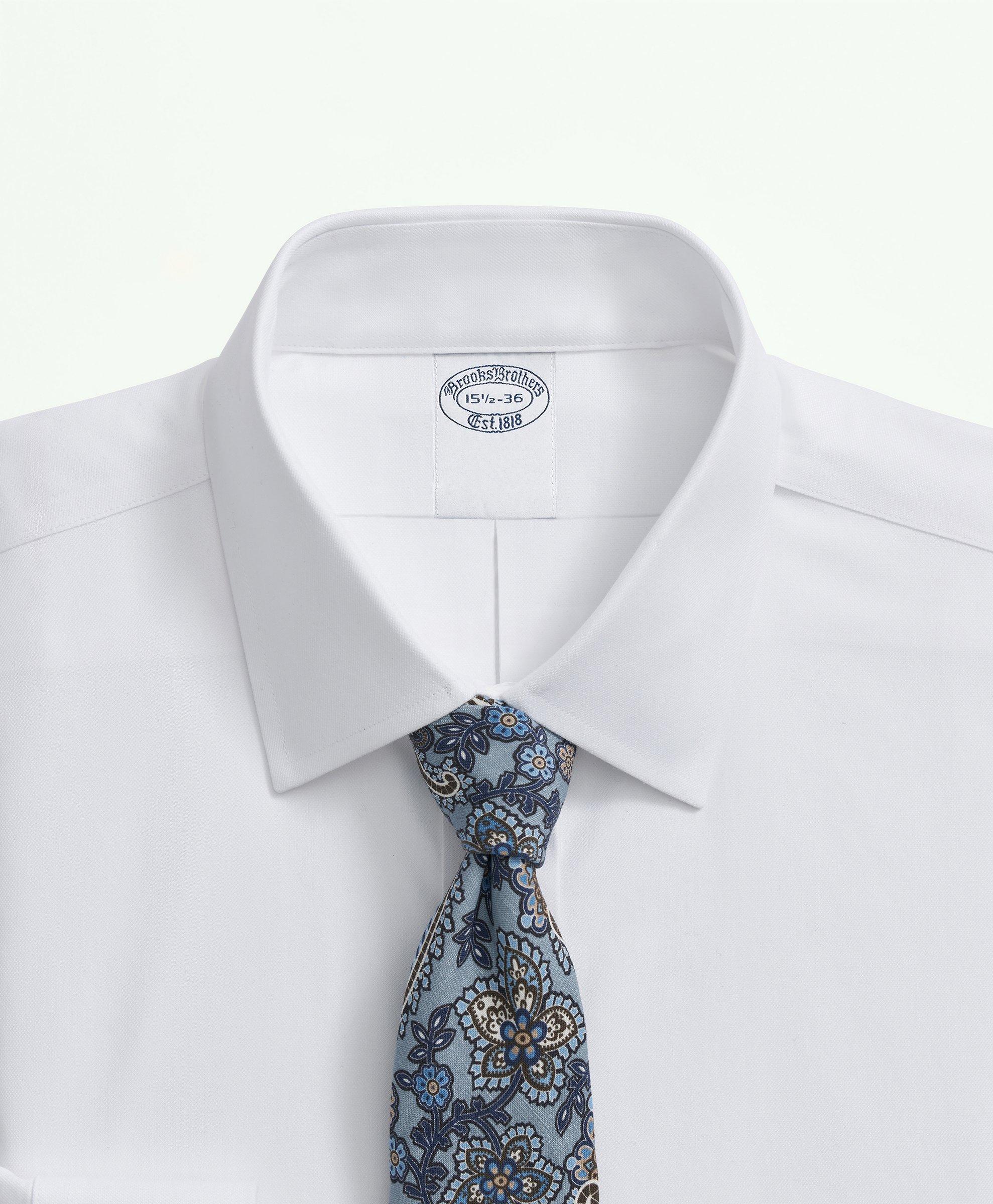 Brooks Brothers Explorer Collection Non-Iron Twill Ainsley Collar ...