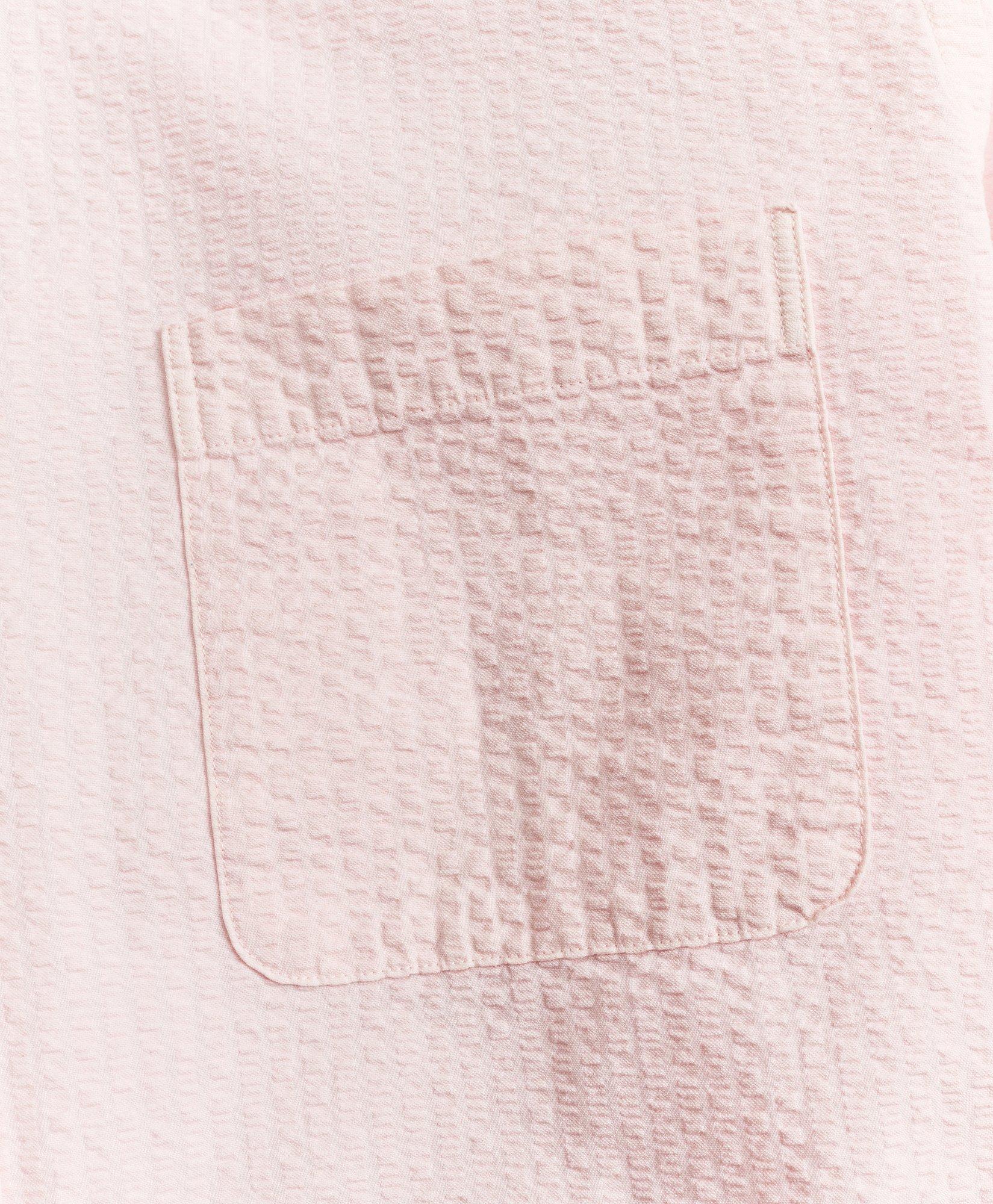 Regent Regular-Fit Sport Shirt, Garment-Dyed Seersucker