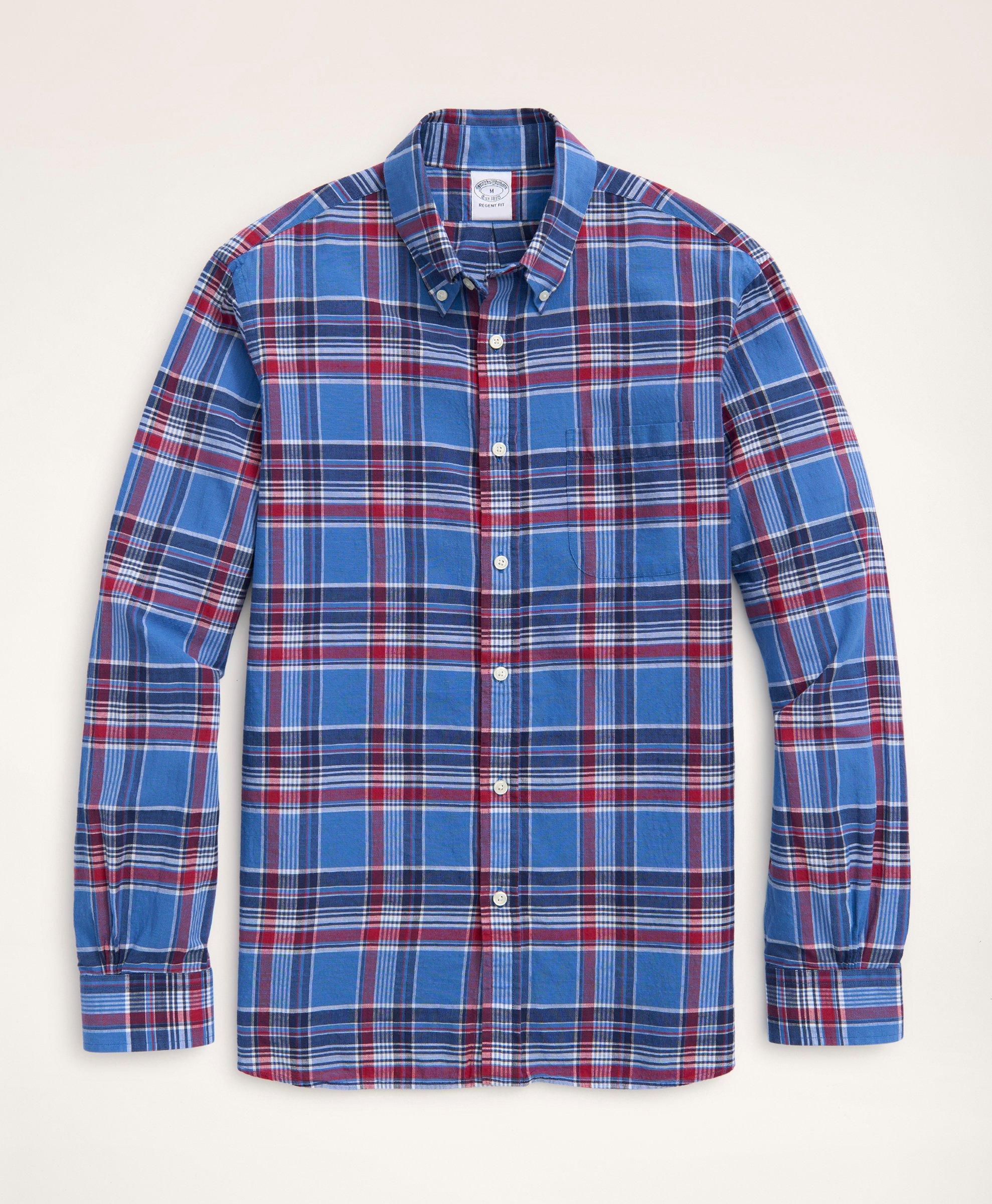 Classic Fit Madras Shirts | Brooks Brothers