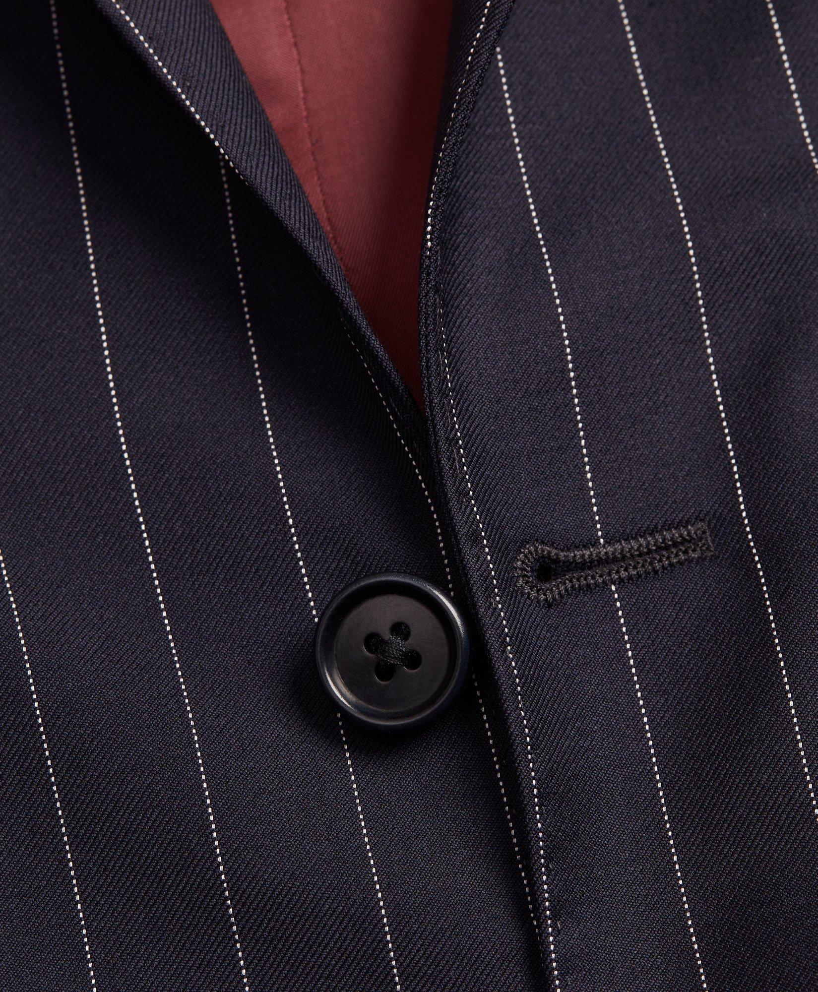 BrooksGate™ Regent-Fit Bead-Stripe Twill Suit Separates