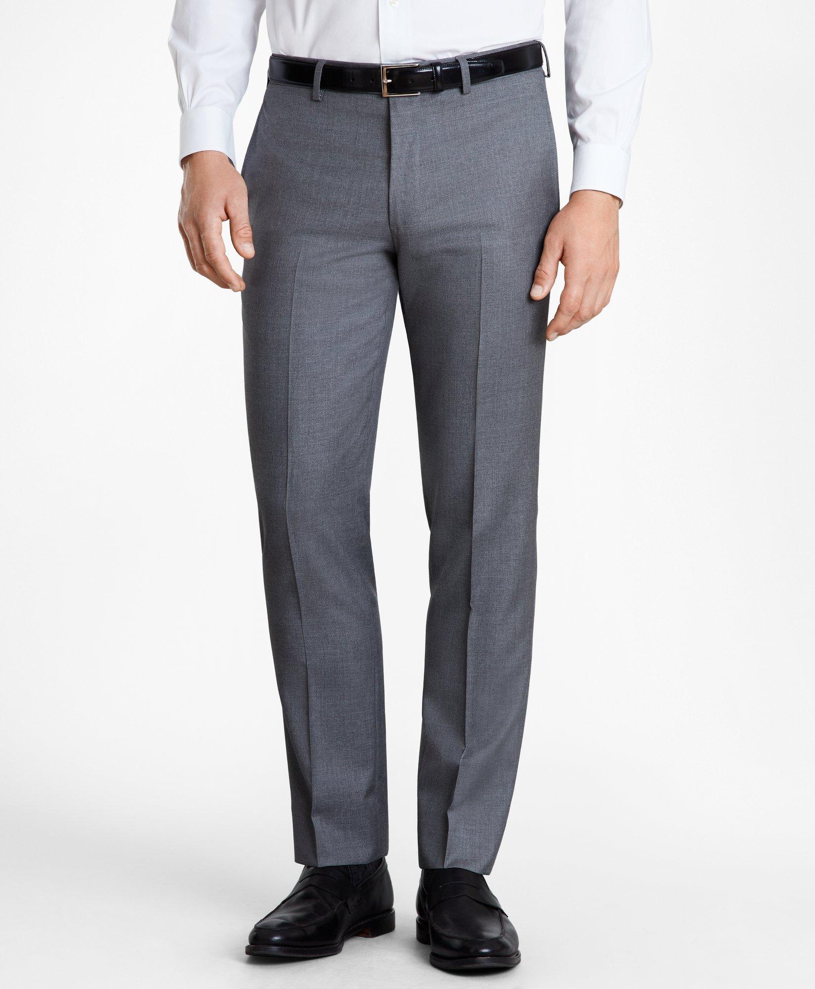 BrooksGate™ Milano-Fit Wool Twill Suit Separates