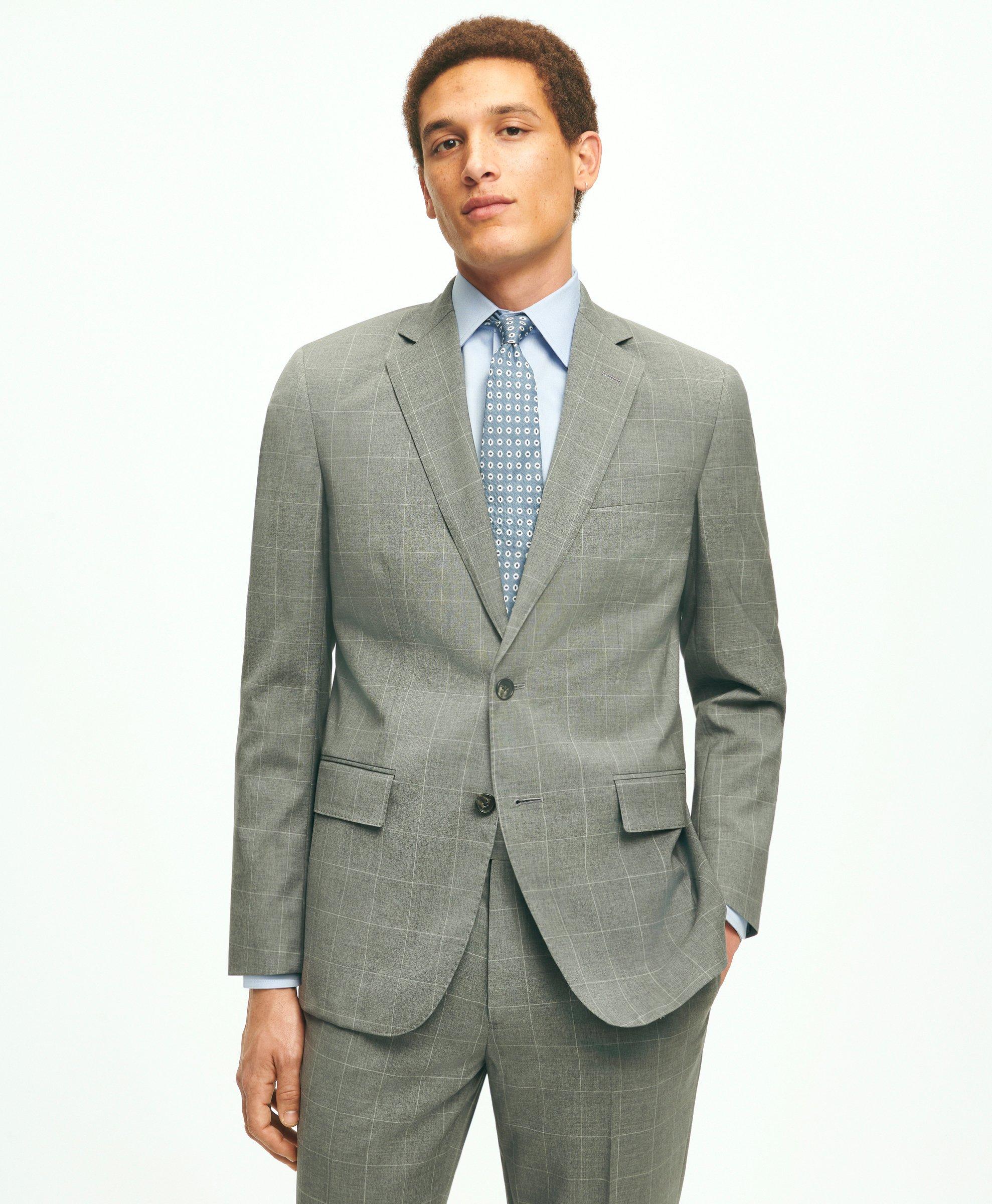 Mens Windowpane Suits | Brooks Brothers