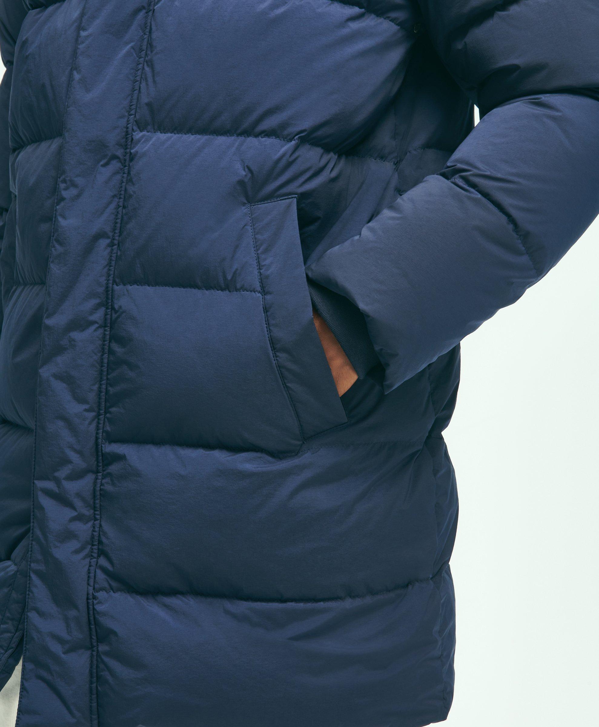 Tech Hooded Down Puffer Parka