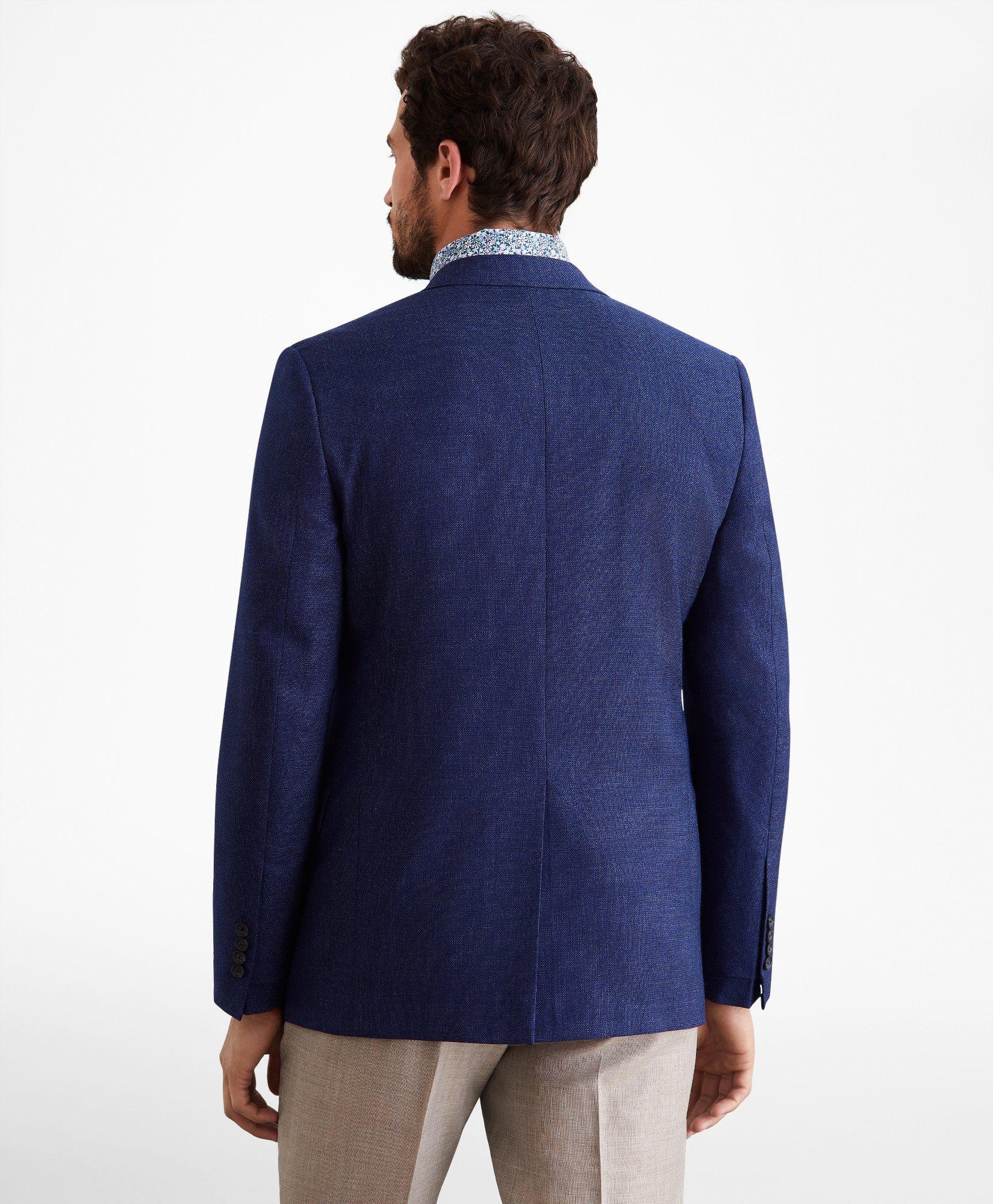 Regent Regular-Fit Hopsack Sport Coat
