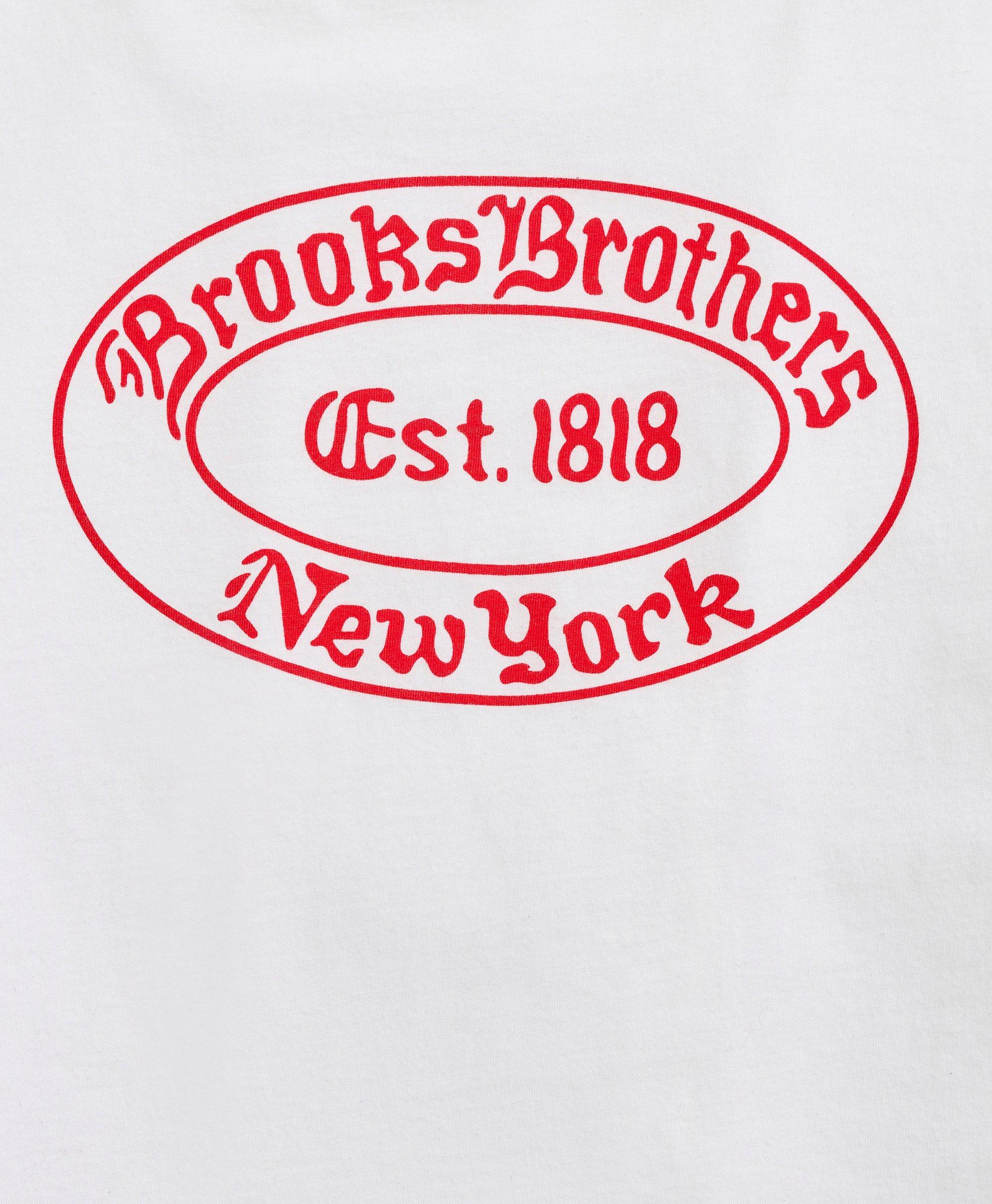 Brooks Brothers Label Graphic T-Shirt