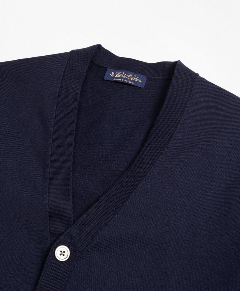 Supima® Cotton V-Neck Cardigan Supima® Cotton V-Neck Cardigan