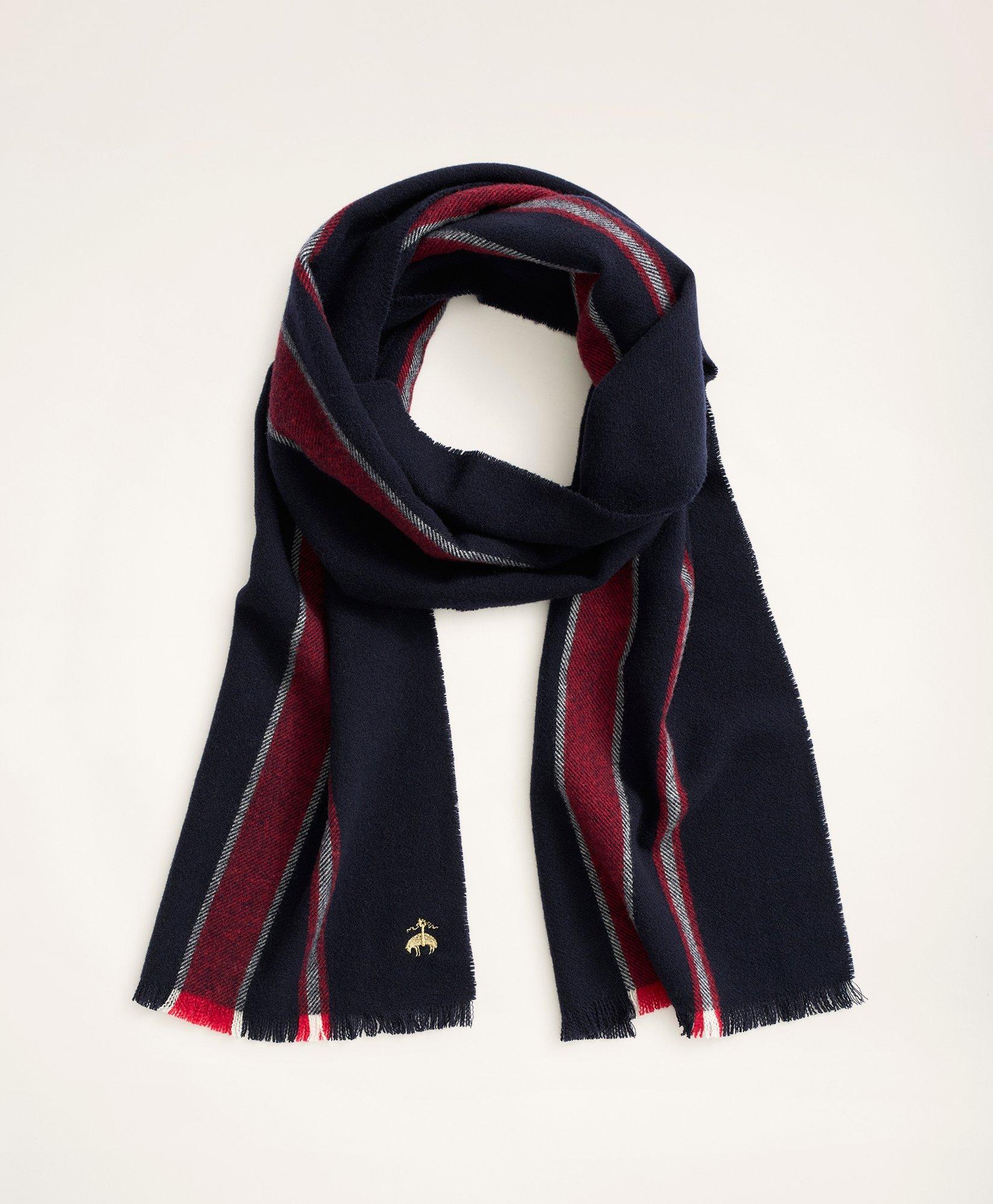 Stripe Wool Scarf