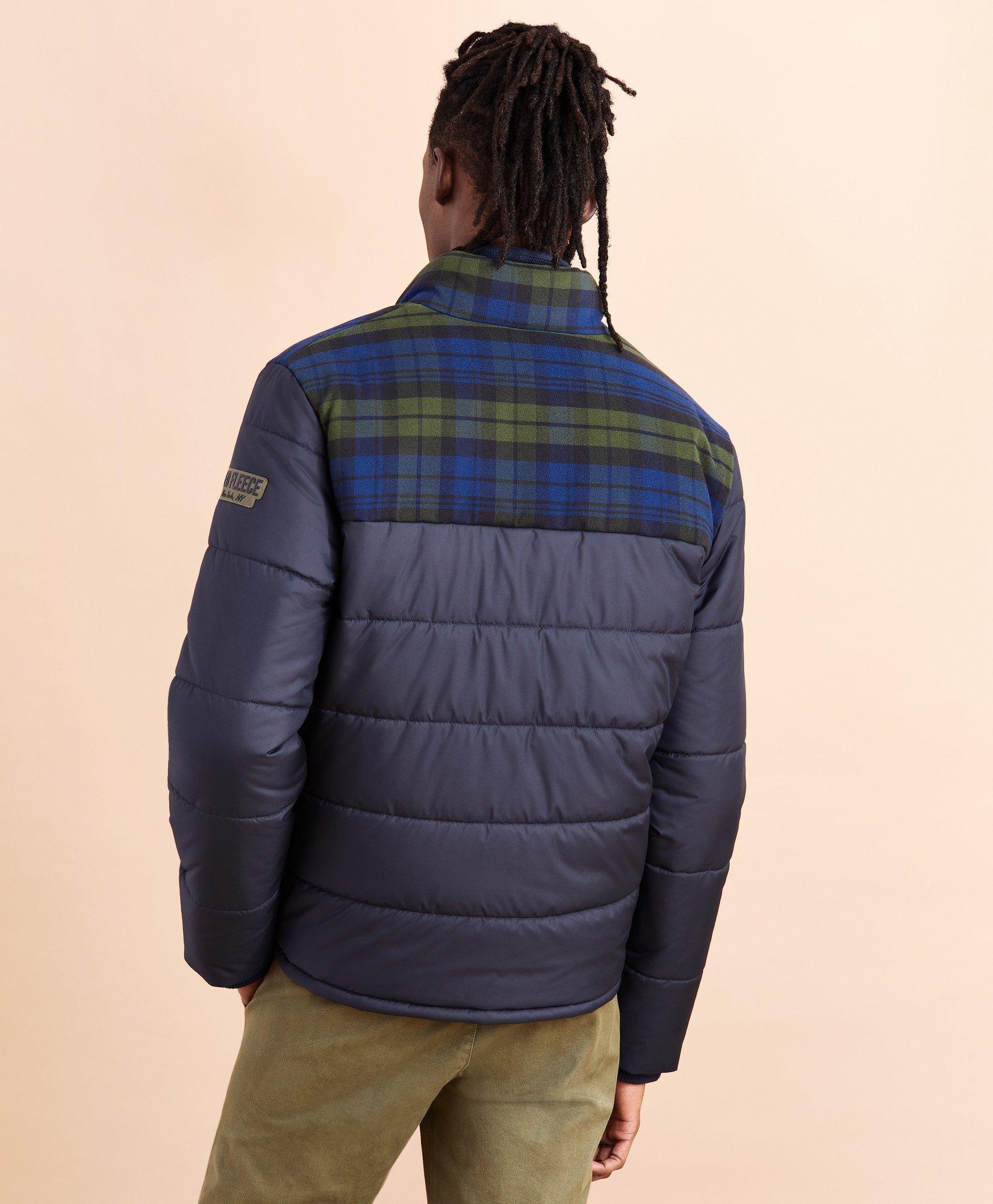 Color-Block Puffer Jacket