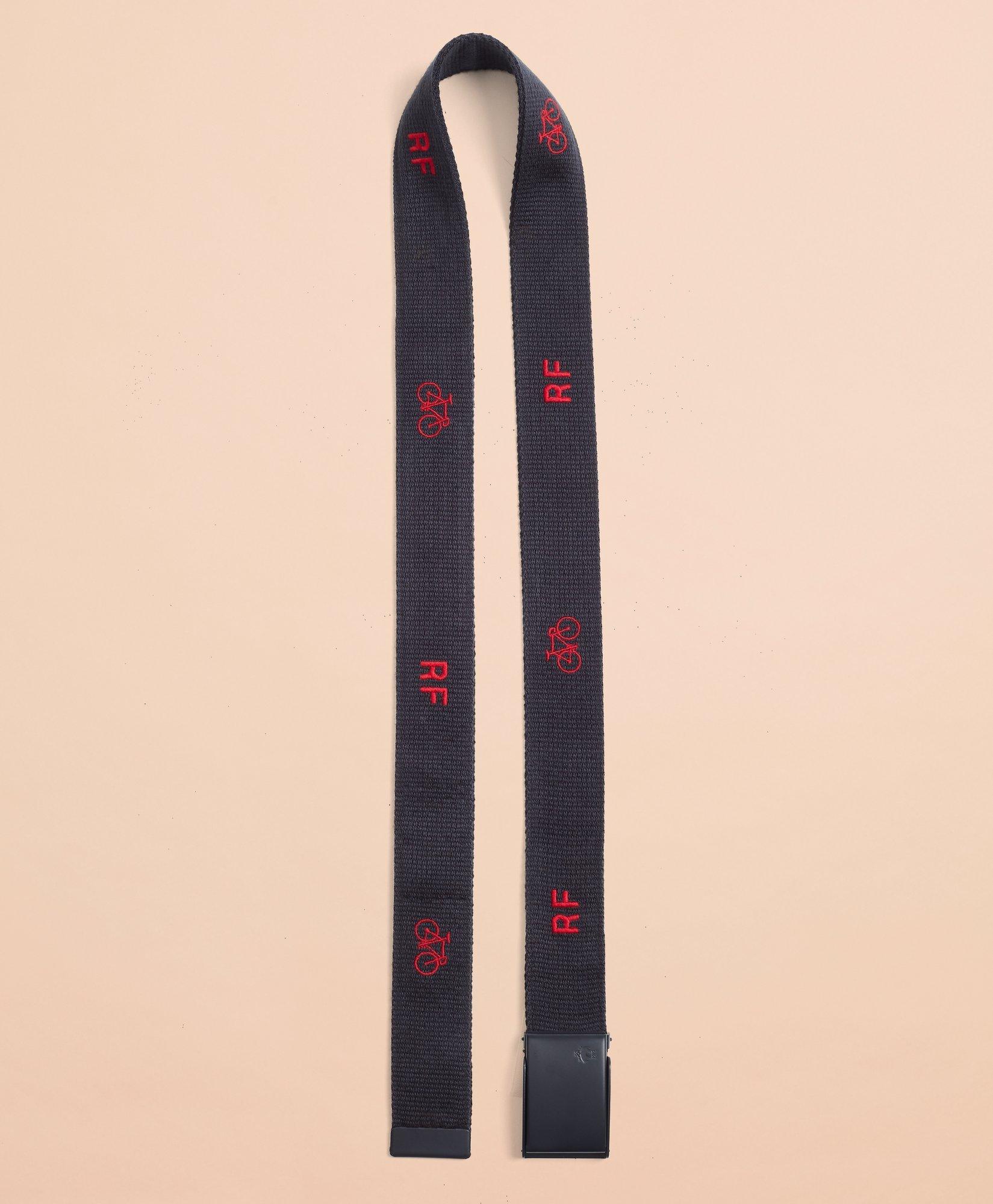 Embroidered Canvas Belt