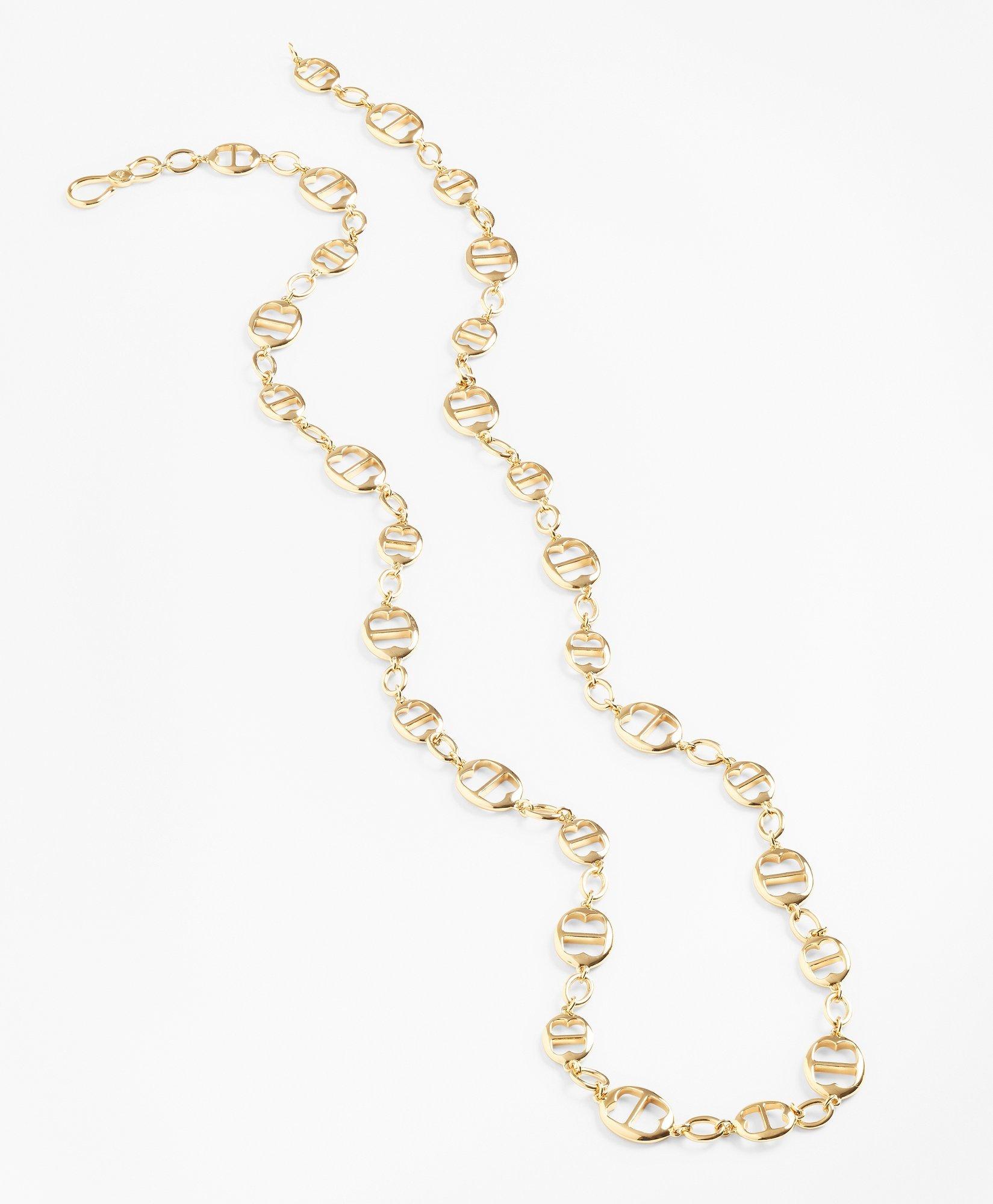 Gold-Plated BB-Link Chain Necklace