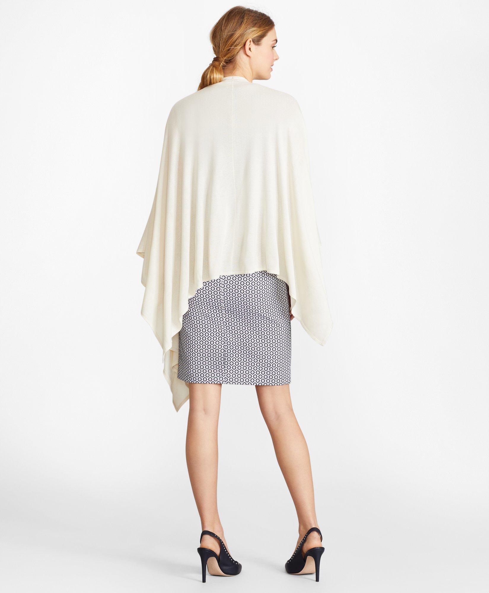 Lightweight Silk-Blend Ruana