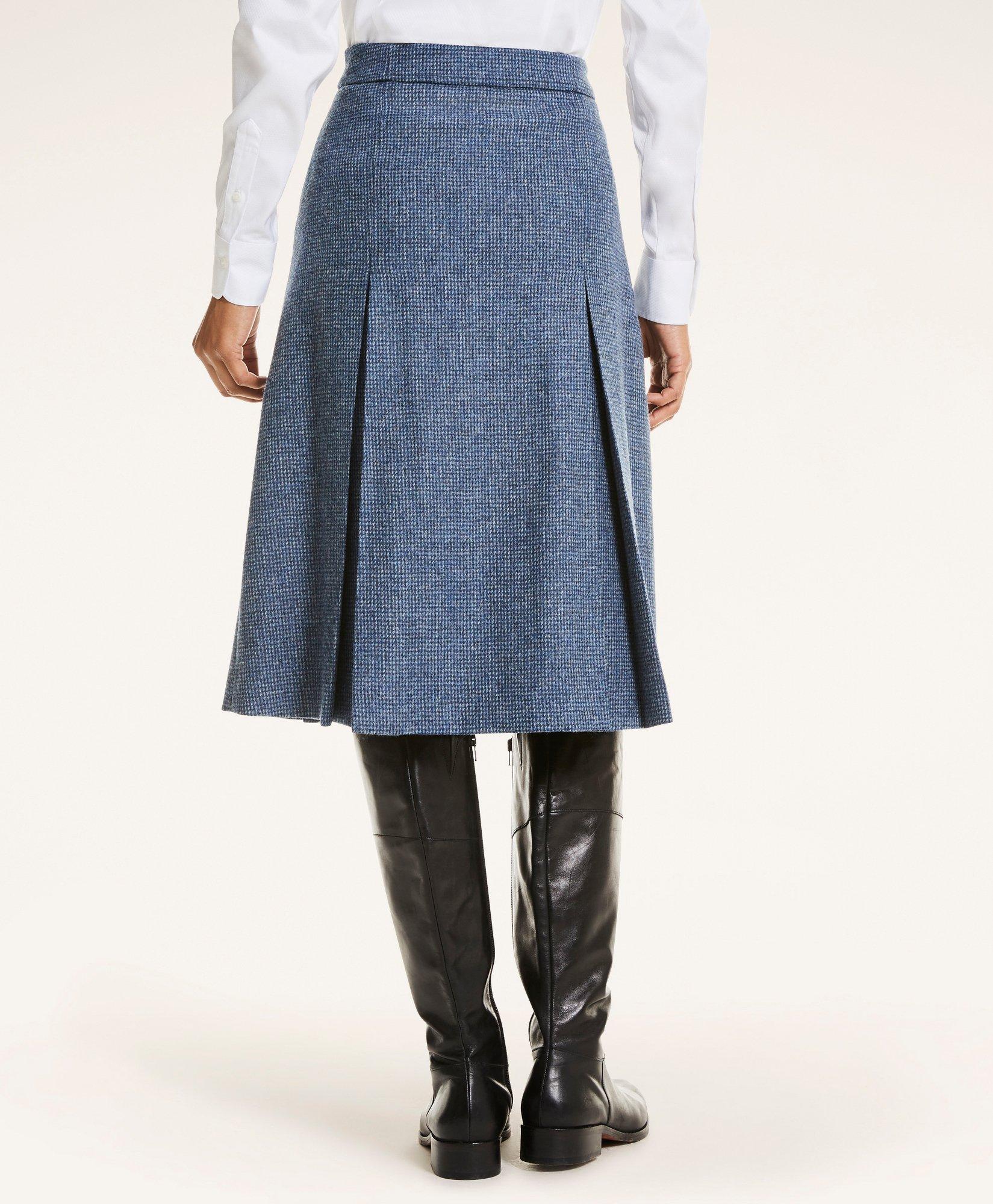 Inverted Box Pleat Skirt