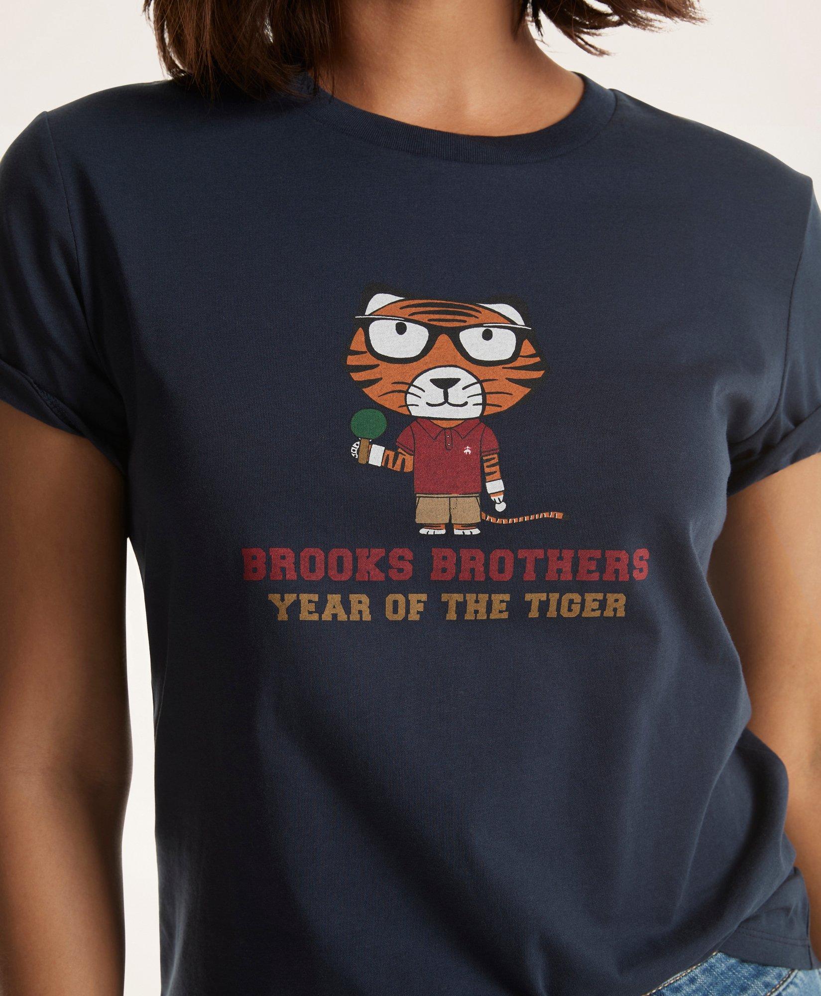 Year of the Tiger Cotton Graphic T-Shirt