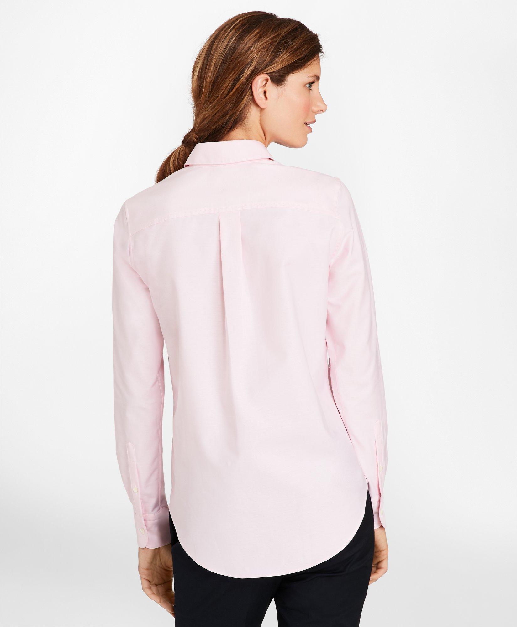 Classic-Fit Supima® Cotton Oxford Forward-Point Shirt