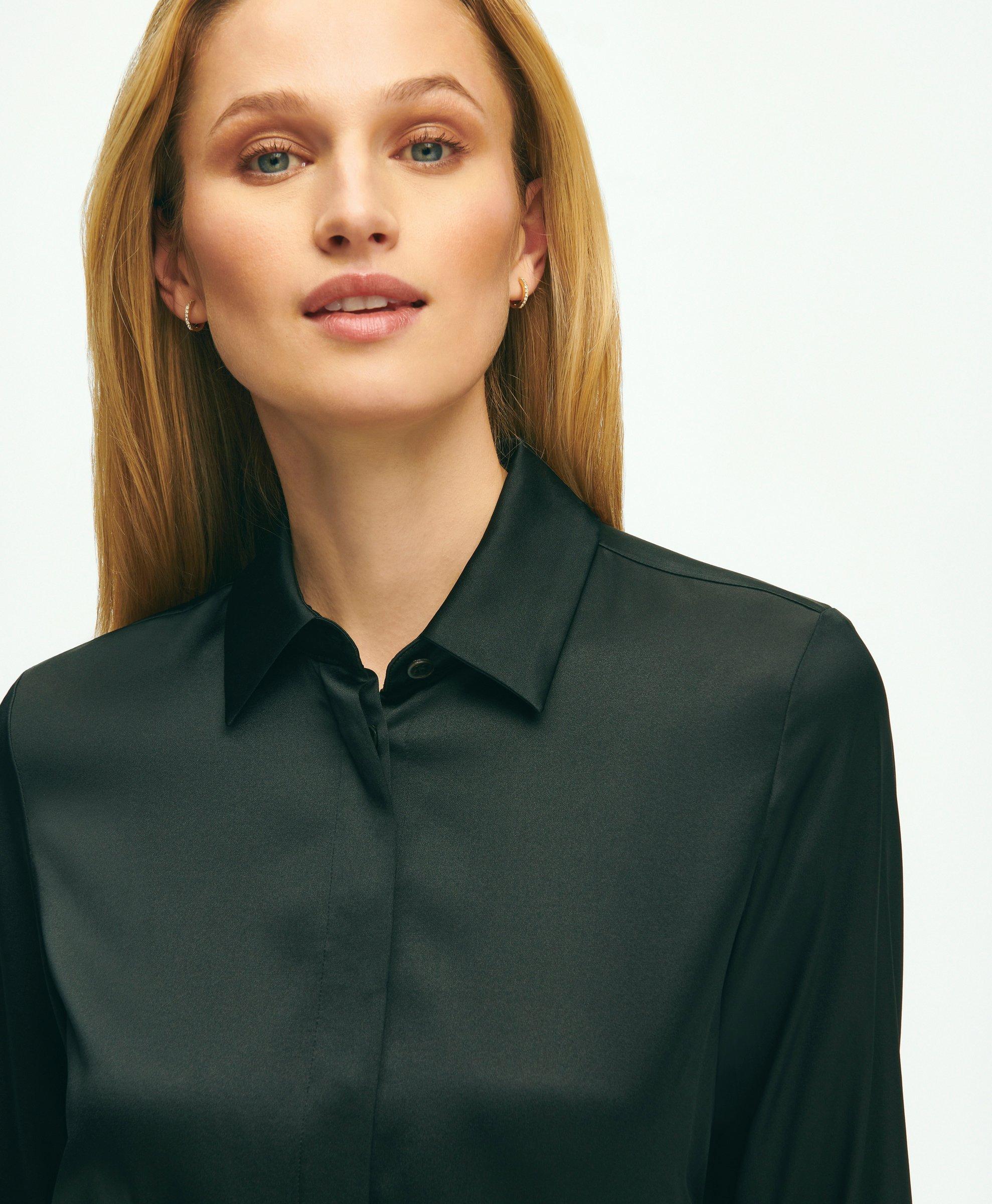 Silk Tops for Work | Brooks Brothers