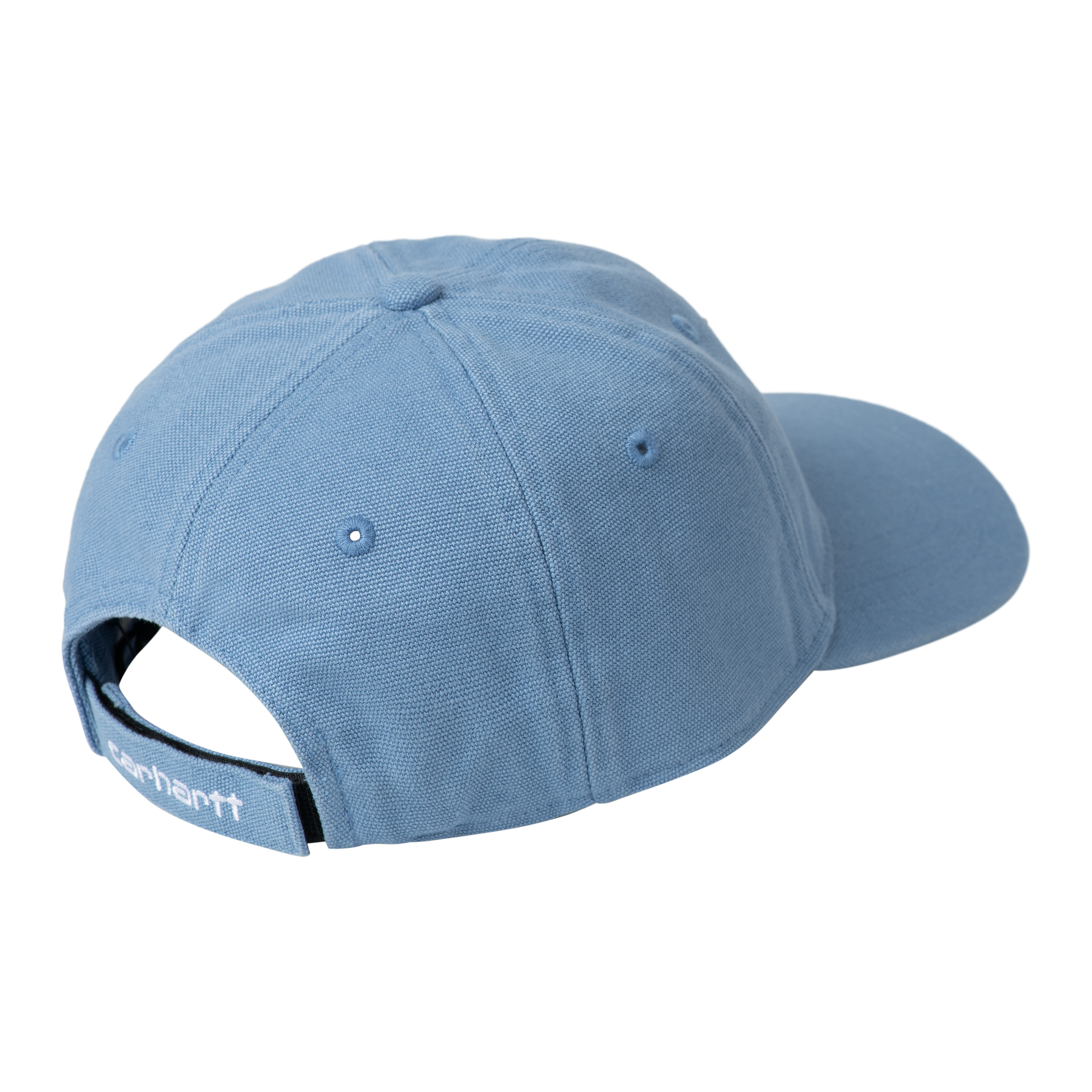 Carhartt WIP Canvas 6-Panel Cap, Blue Japser/White | Boutique en ligne officielle