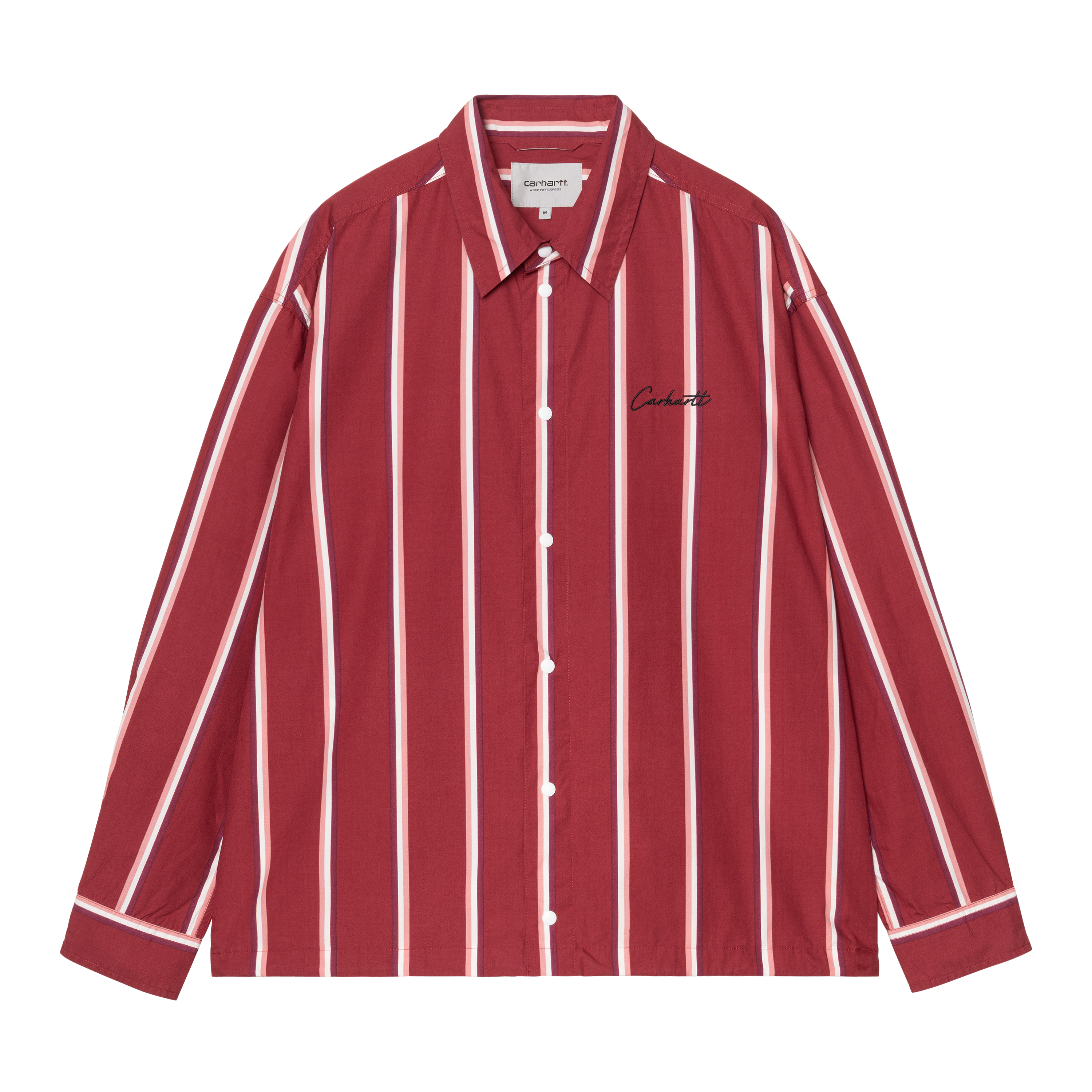 Carhartt WIP L/S Todd Shirt, Scarlet/Black | Official Online Store
