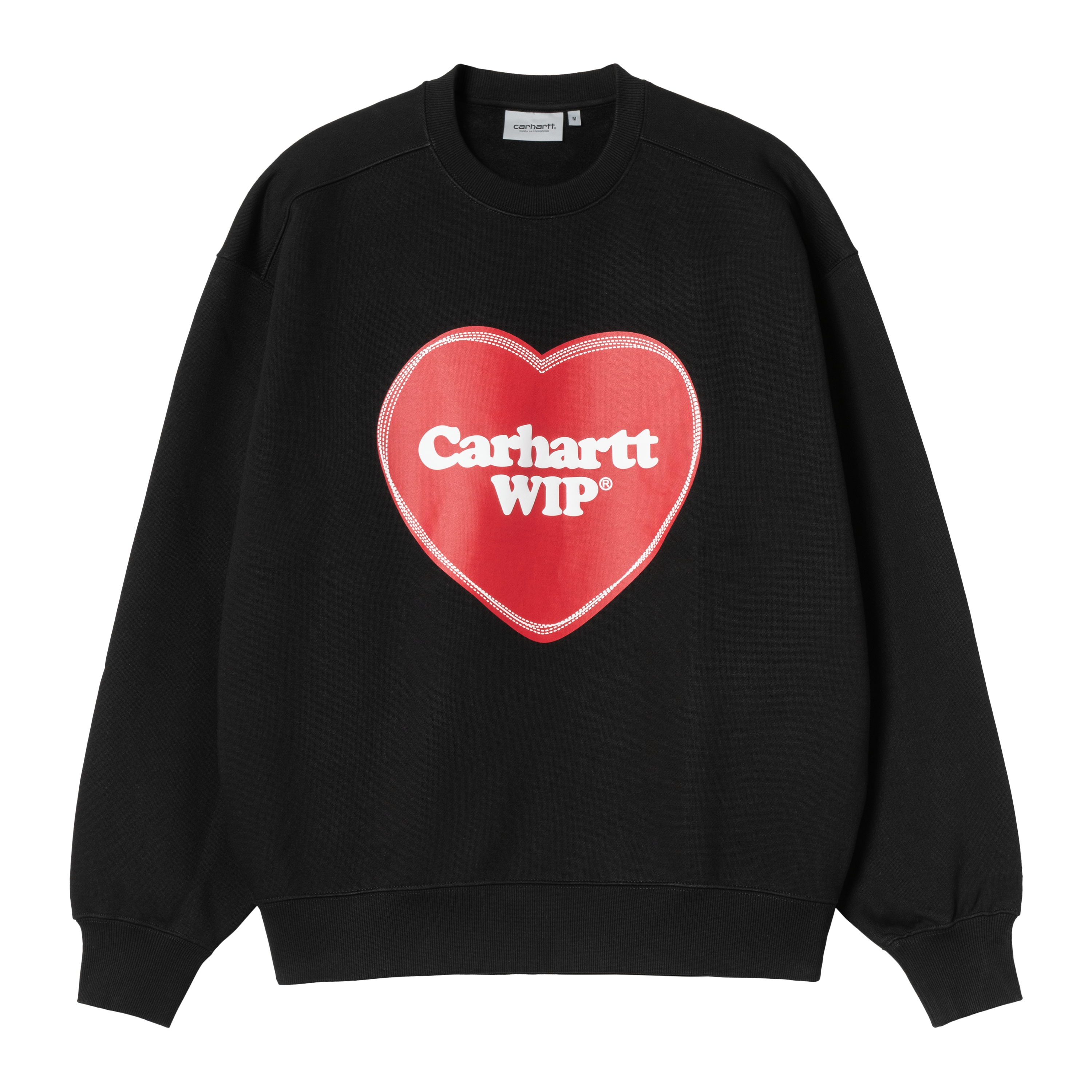 Carhartt WIP Kindness Heart Sweatshirt, Black | Official Online Store