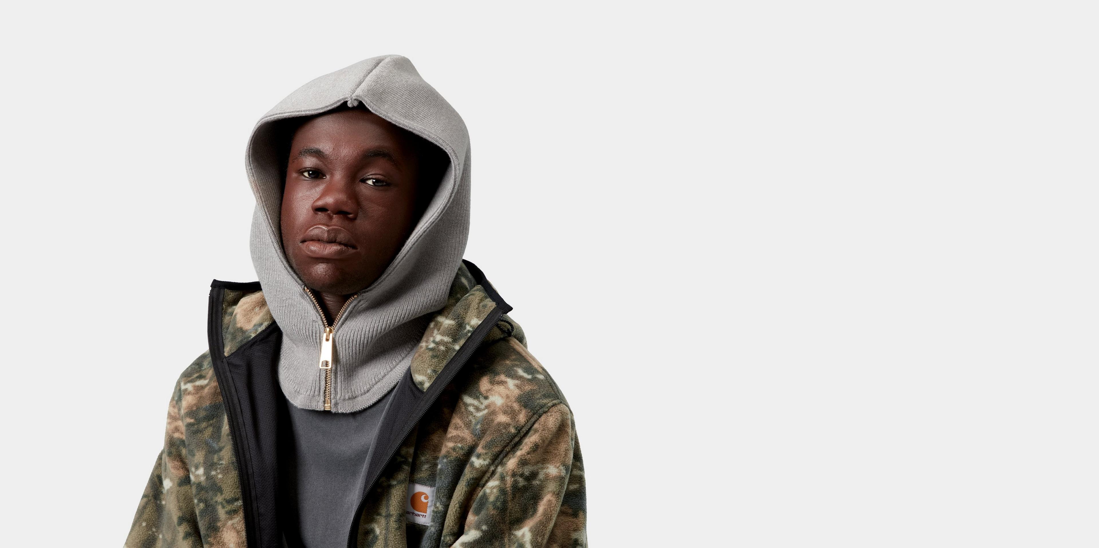 Carhartt WIP Balaclava, Grey Heather | Official Online Store