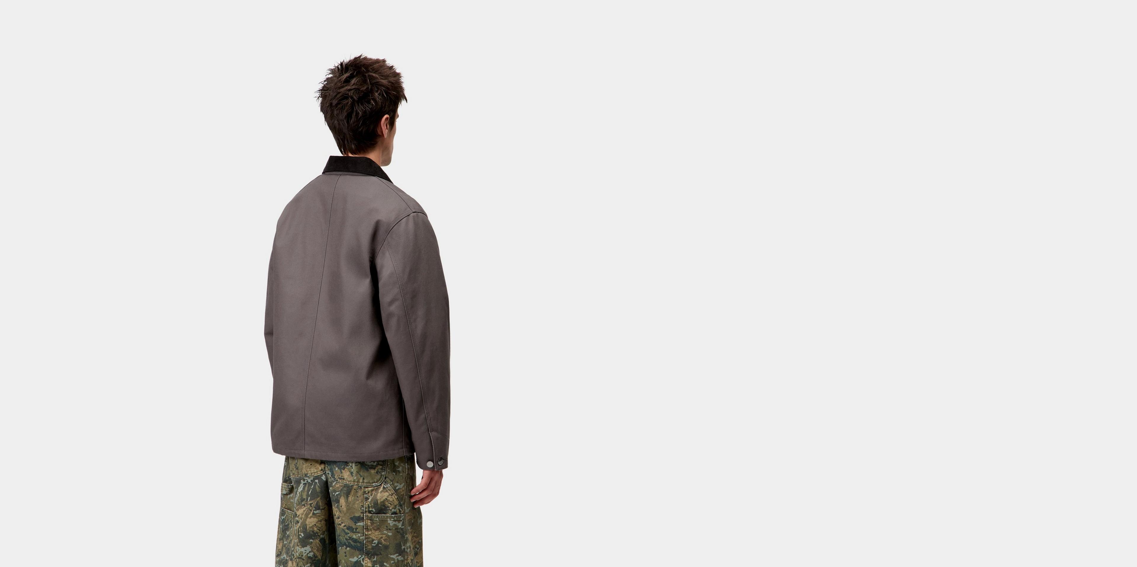Carhartt WIP Michigan Coat (Winter), Graphite / Black | Official Online ...