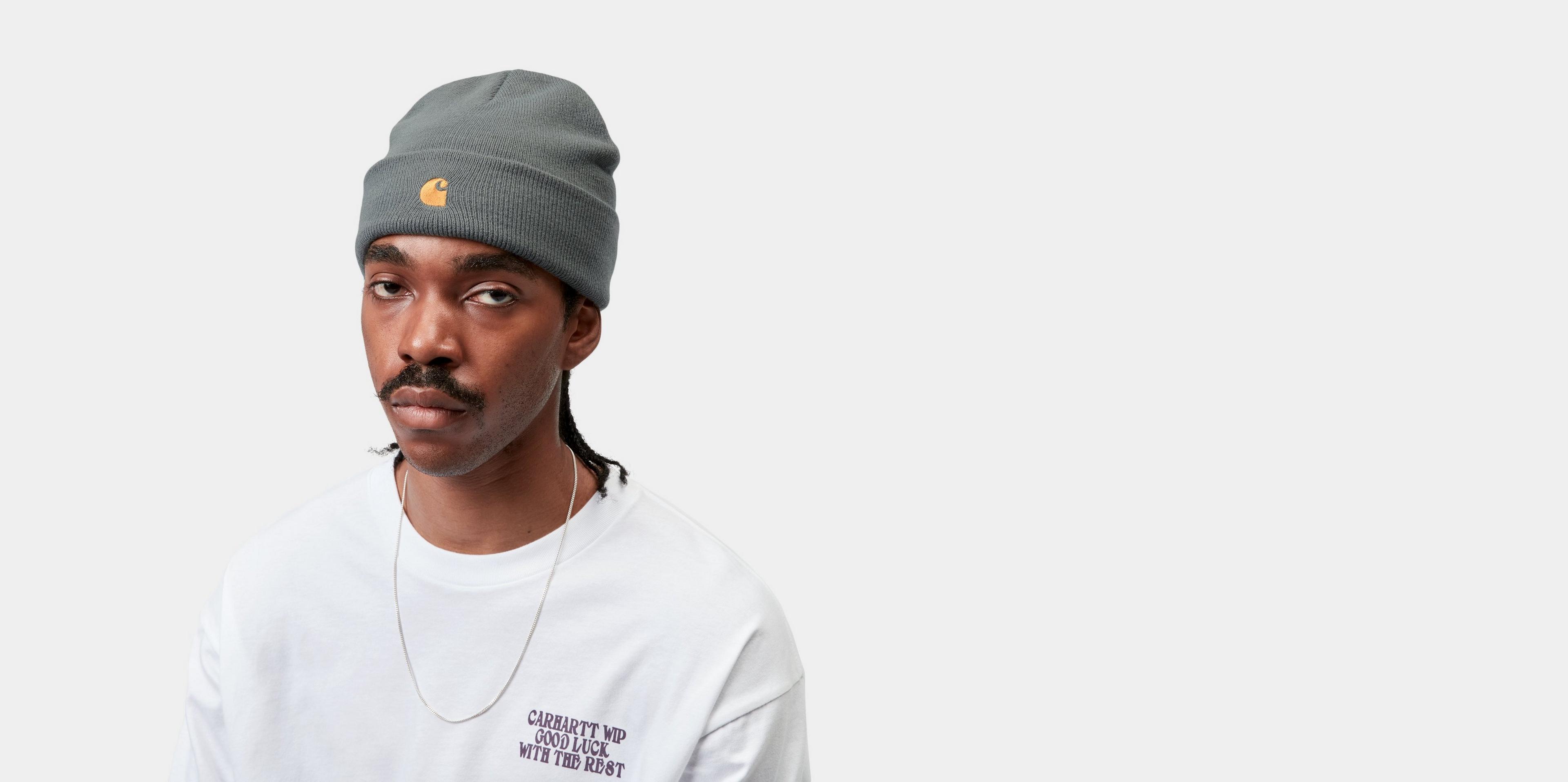 Carhartt WIP Chase Beanie, Velvet Green / Gold | Boutique en ligne ...