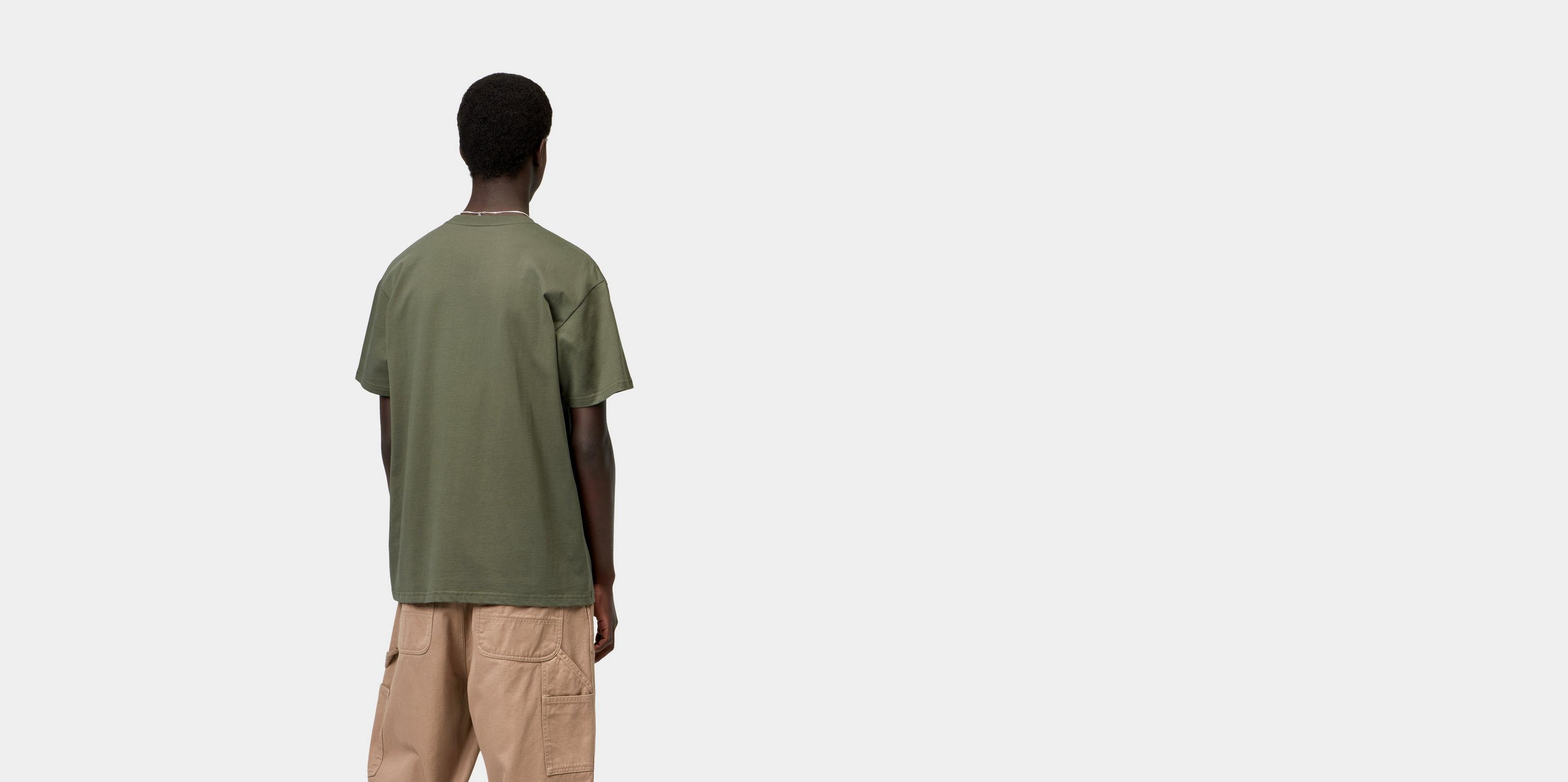 Carhartt WIP S/S Chase T-Shirt, Leaf / Gold | Boutique en ligne officielle