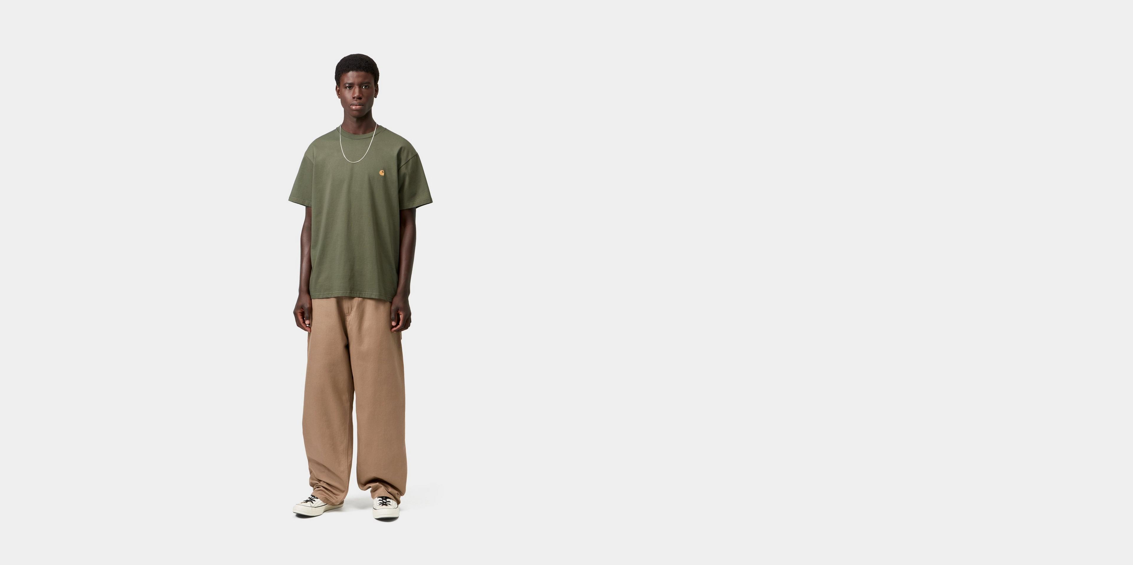 Carhartt WIP S/S Chase T-Shirt, Leaf / Gold | Boutique en ligne officielle