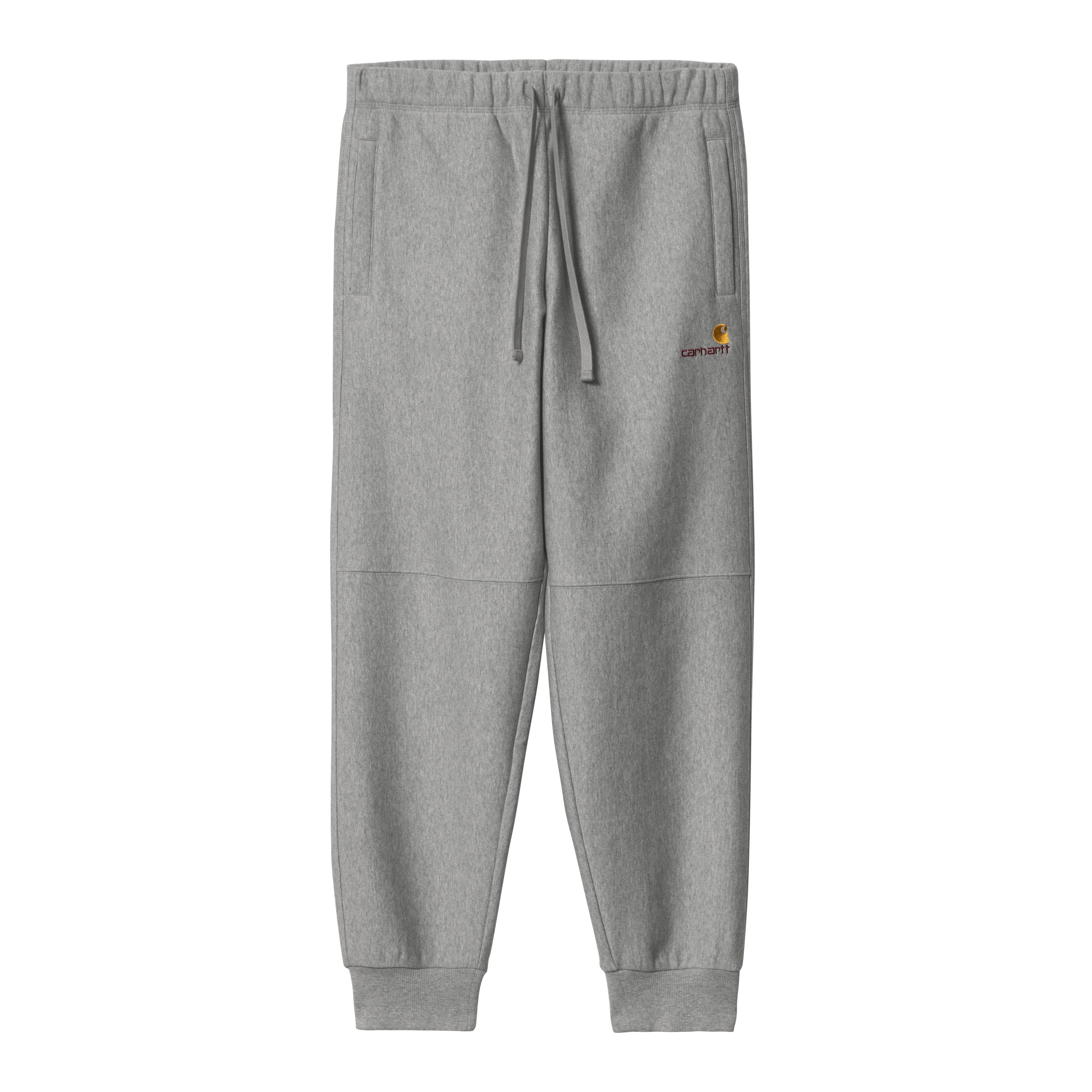 Carhartt WIP American Script Jogging Pant, Grey Heather | Official ...
