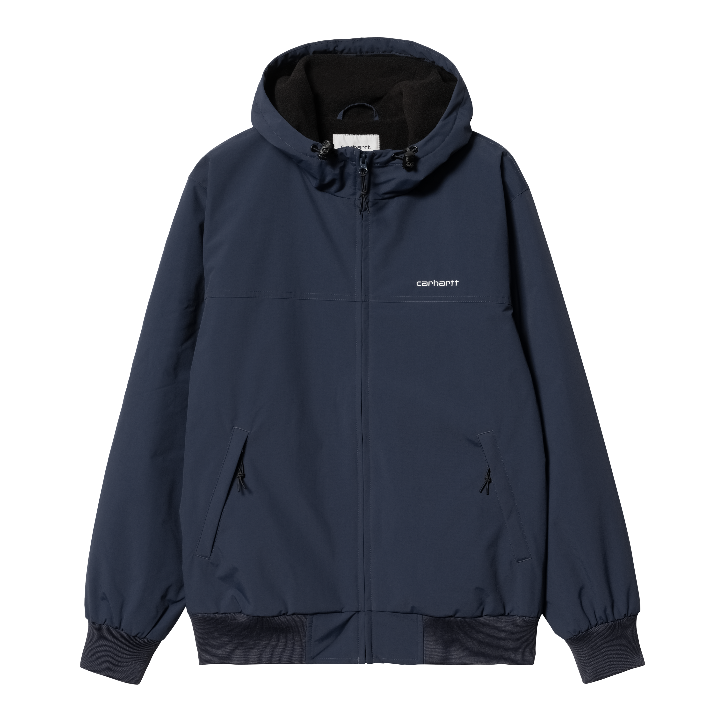 Carhartt WIP Hooded Sail Jacket, Air Force Blue / White | Official ...